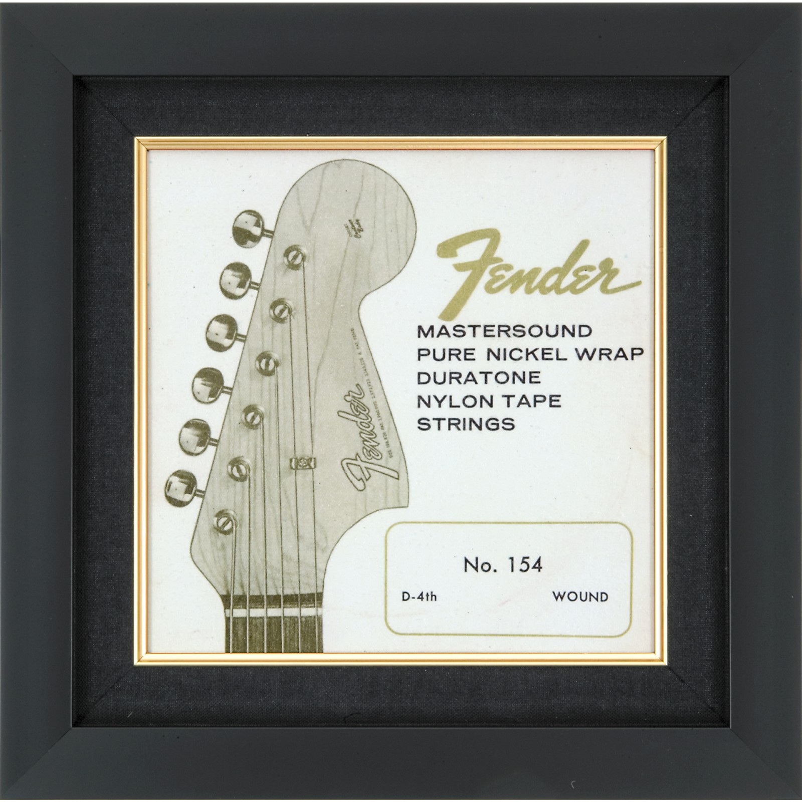 Gear One Fender Mastersound Guitar String Plaque | Musician's Friend