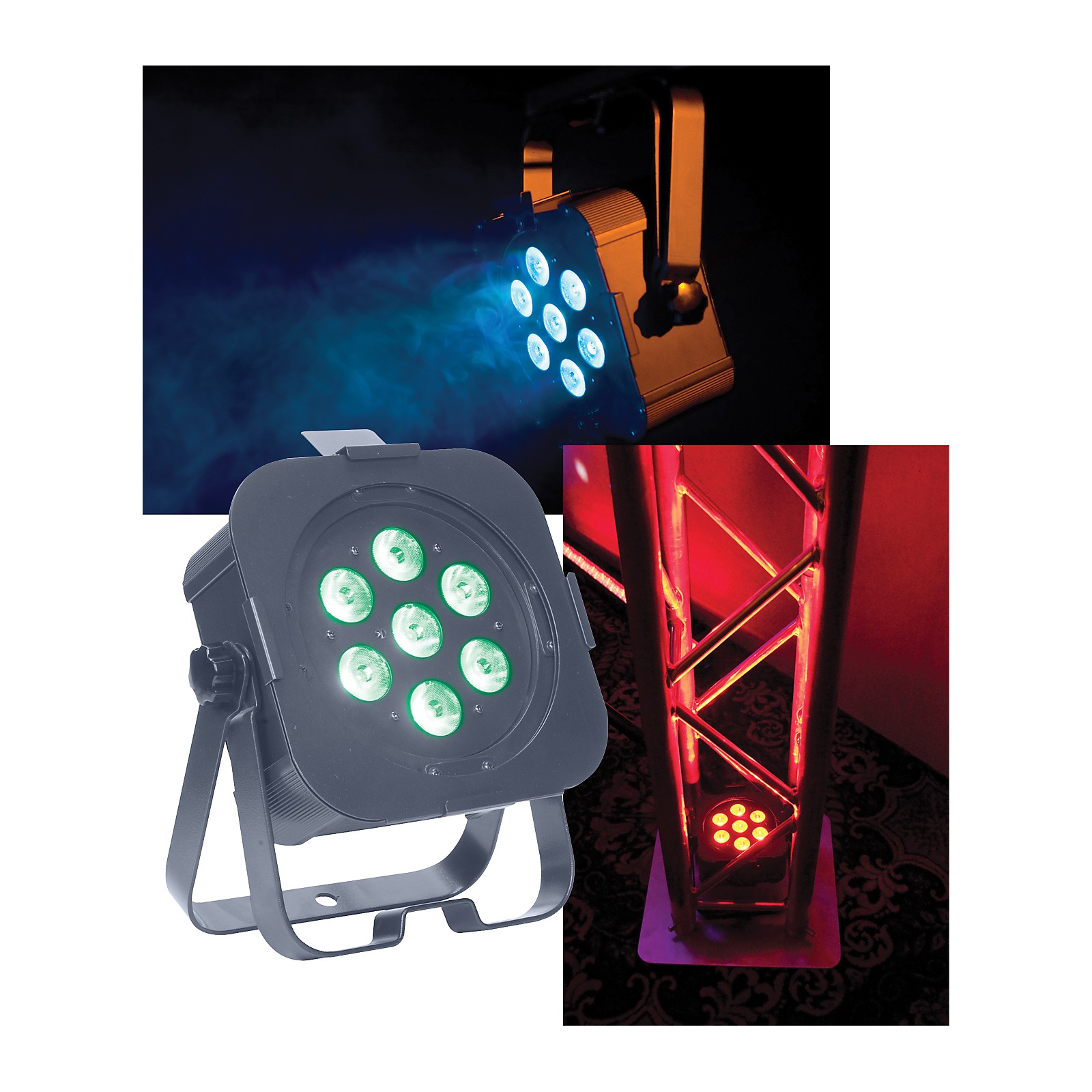 American DJ Flat Par Tri7 LED PAR Can | Musician's Friend