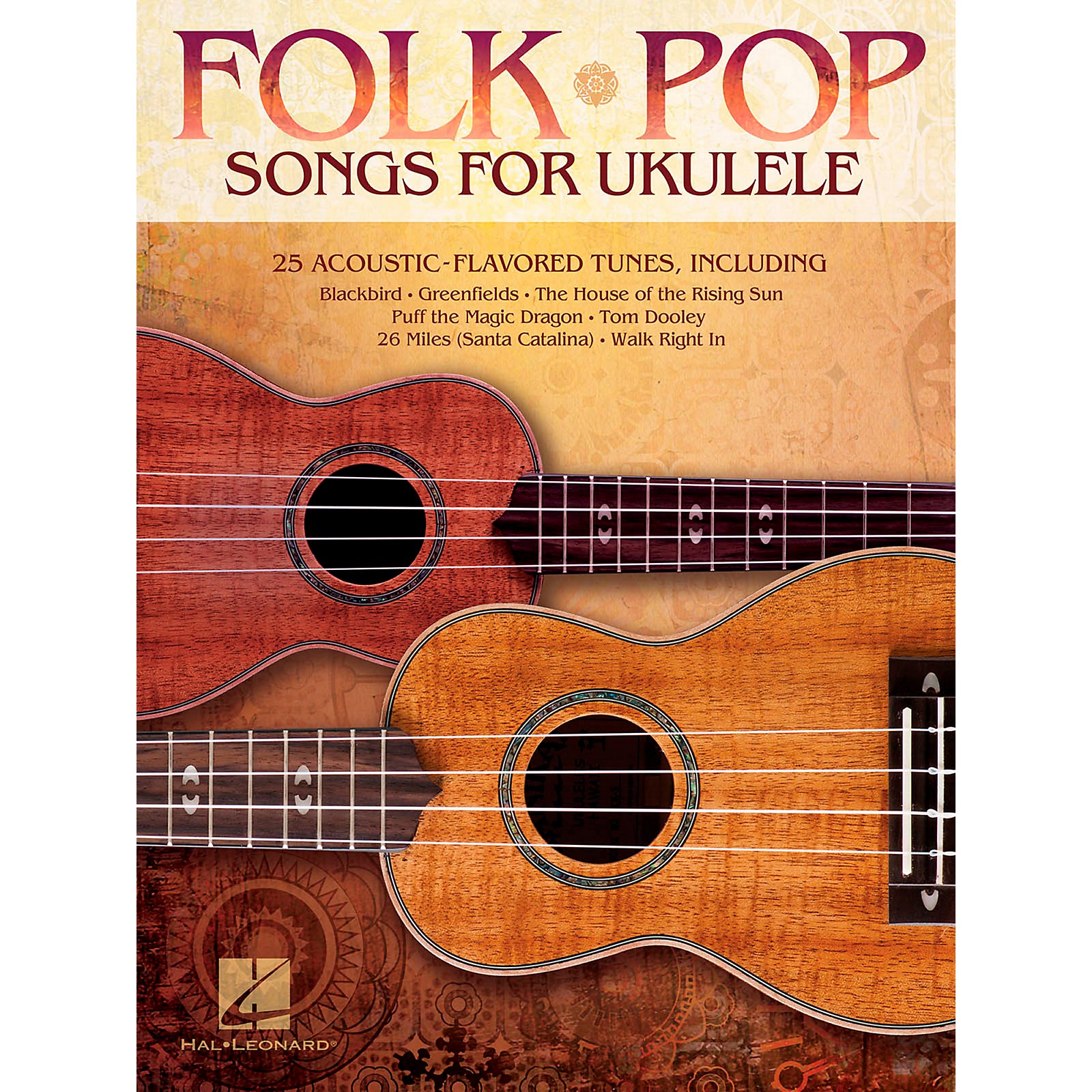 Hal Leonard Folk Pop Songs For Ukulele | Musician's Friend