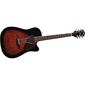Gretsch Guitars G5030C Rancher Dreadnought Cutaway Acoustic-Electric ...