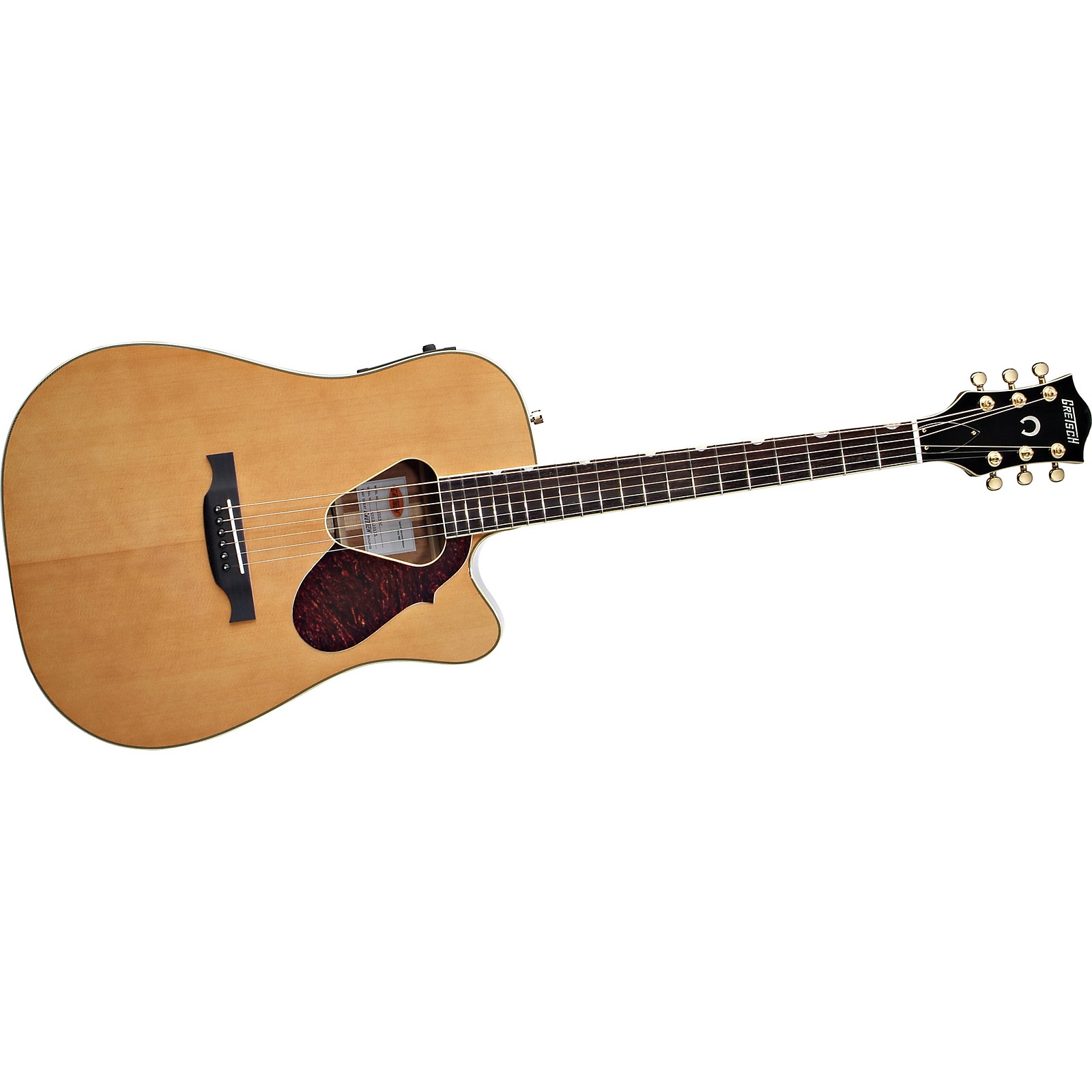 Gretsch Guitars G5033C Rancher Dreadnought Cutaway Acoustic-Electric ...