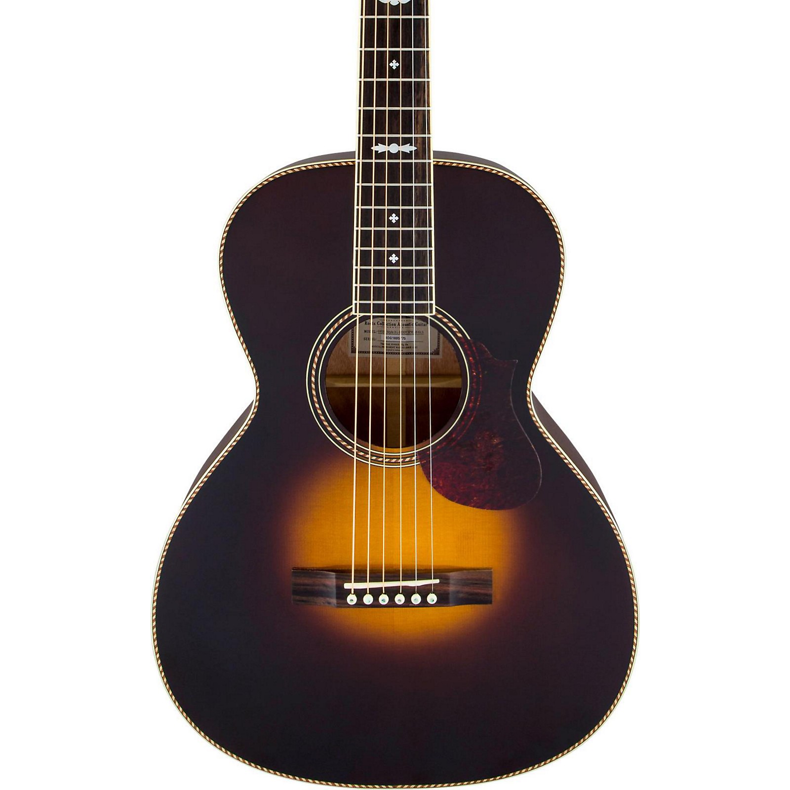 Gretsch Guitars G9531 Style 3 Double-0 Grand Concert Acoustic Guitar ...
