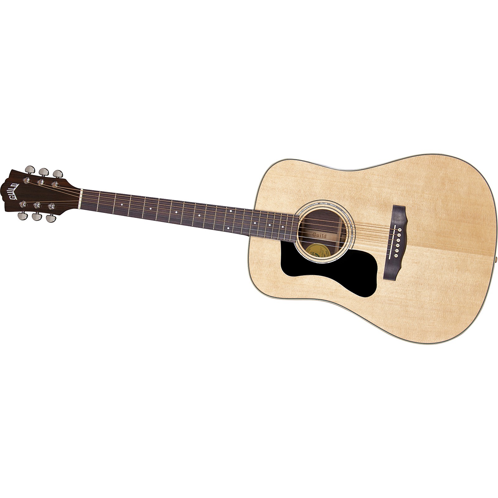 Guild GAD Series D-150L Left-Handed Dreadnought Acoustic Guitar ...