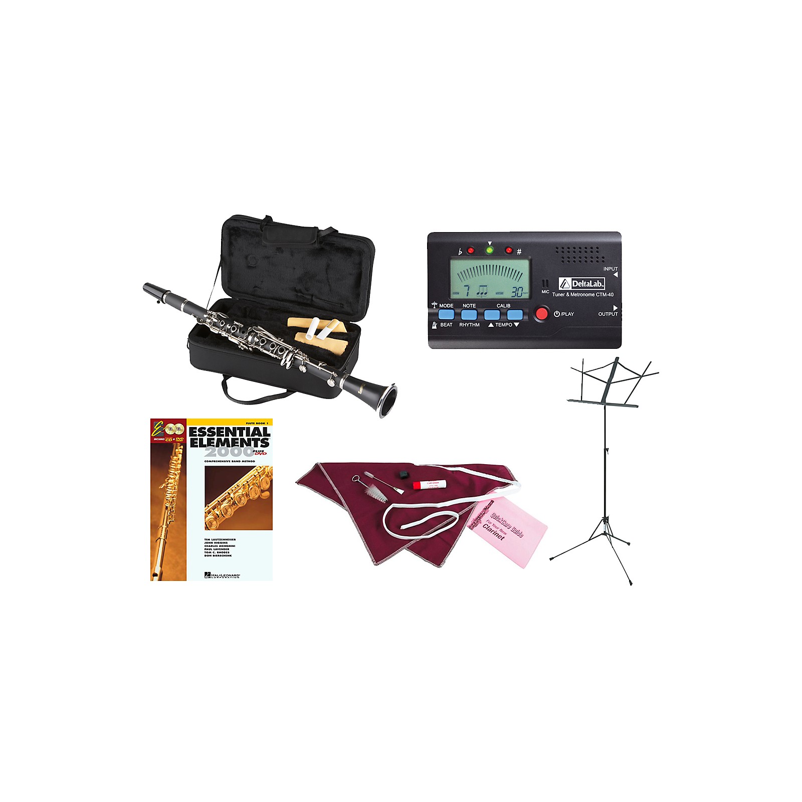 Giardinelli GCL-3N Clarinet Bundle | Musician's Friend