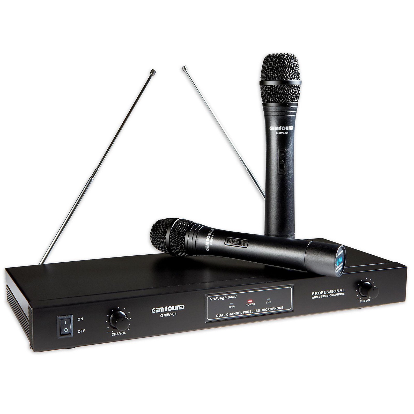Gem Sound GMW-61 Dual Wireless Microphone | Musician's Friend