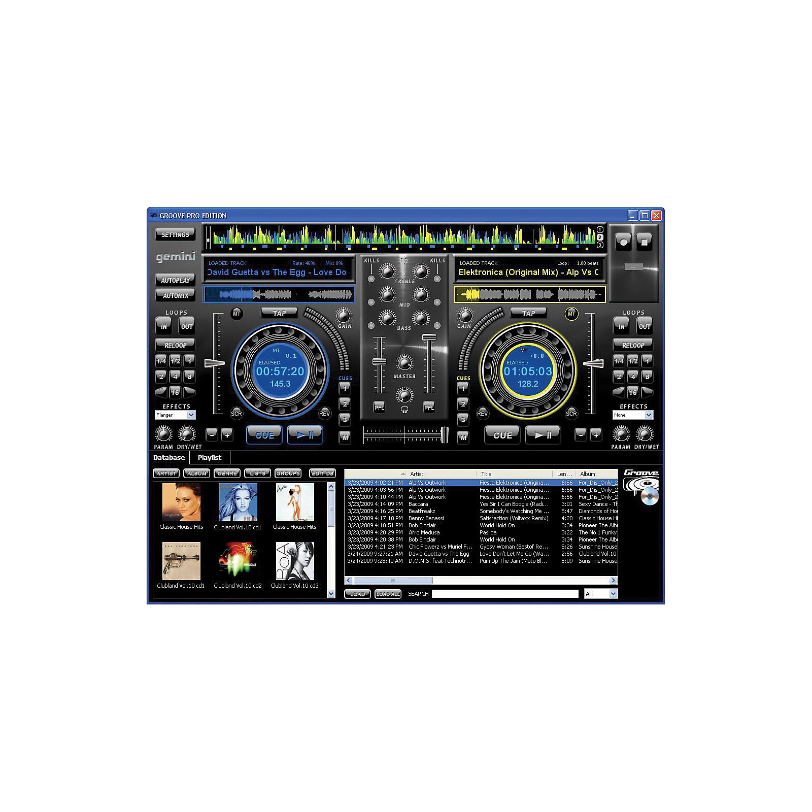Gemini GROOVE DJ Software | Musician's Friend