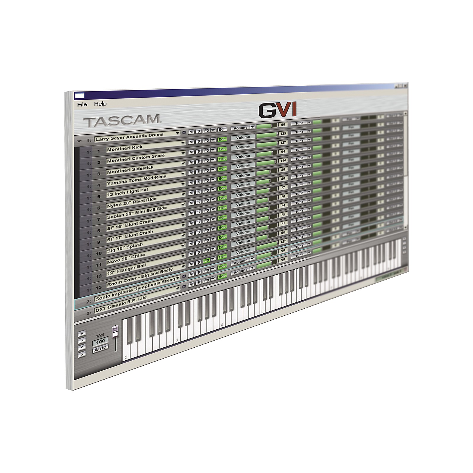 Tascam GVI Giga Virtual Instrument | Musician's Friend