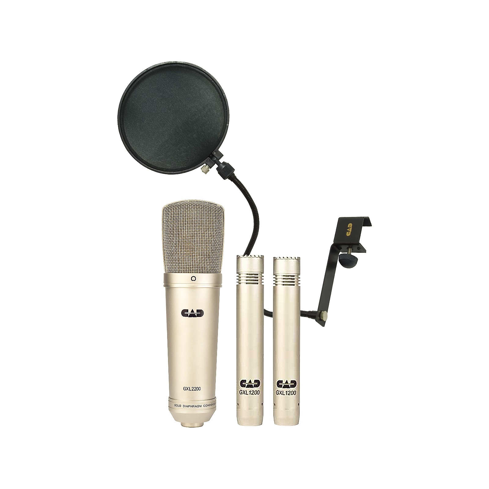 CAD GXL2200/1200 Stereo Studio Microphone Pack | Musician's Friend