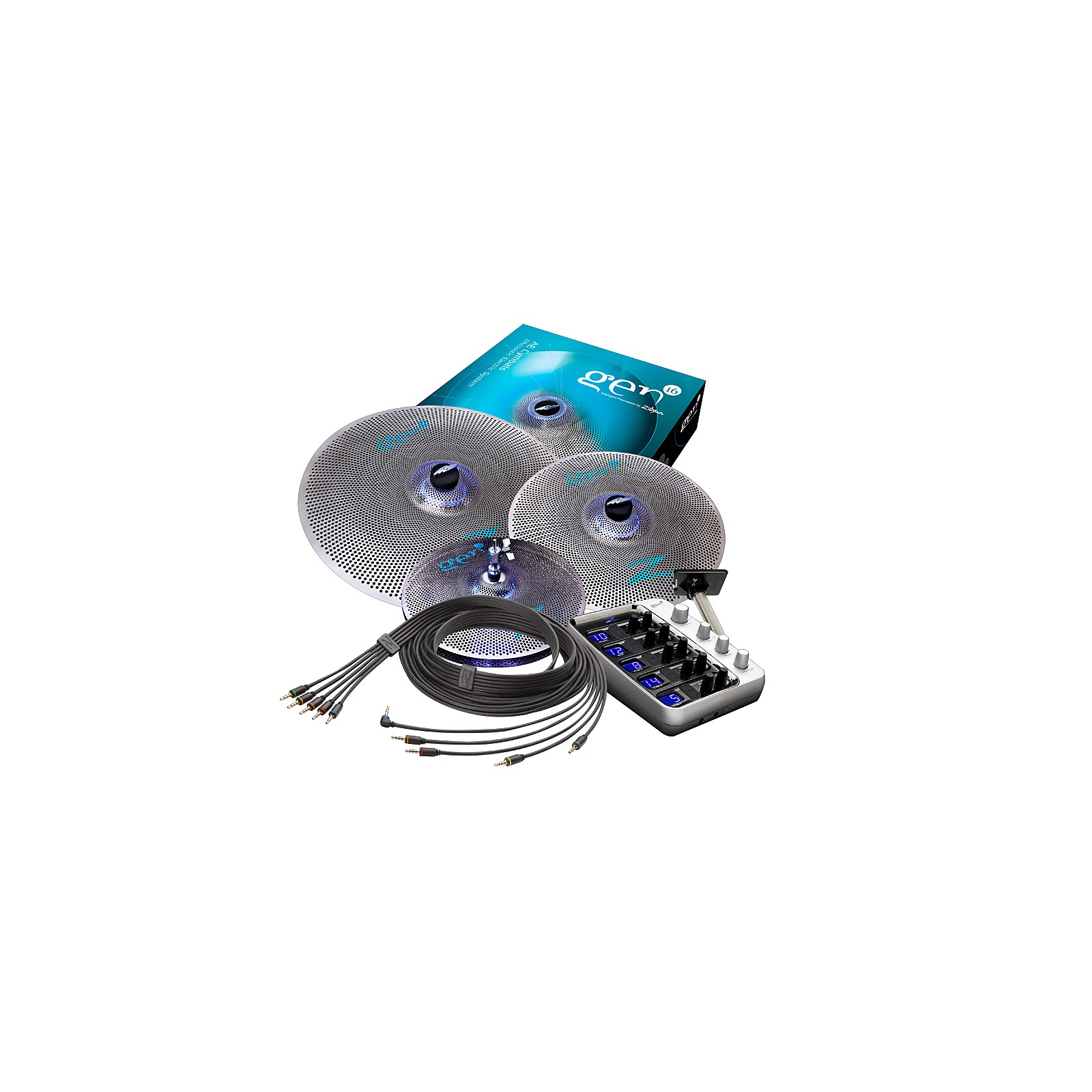 Zildjian Gen16 Acoustic-Electric Cymbal Box Set | Musician's Friend