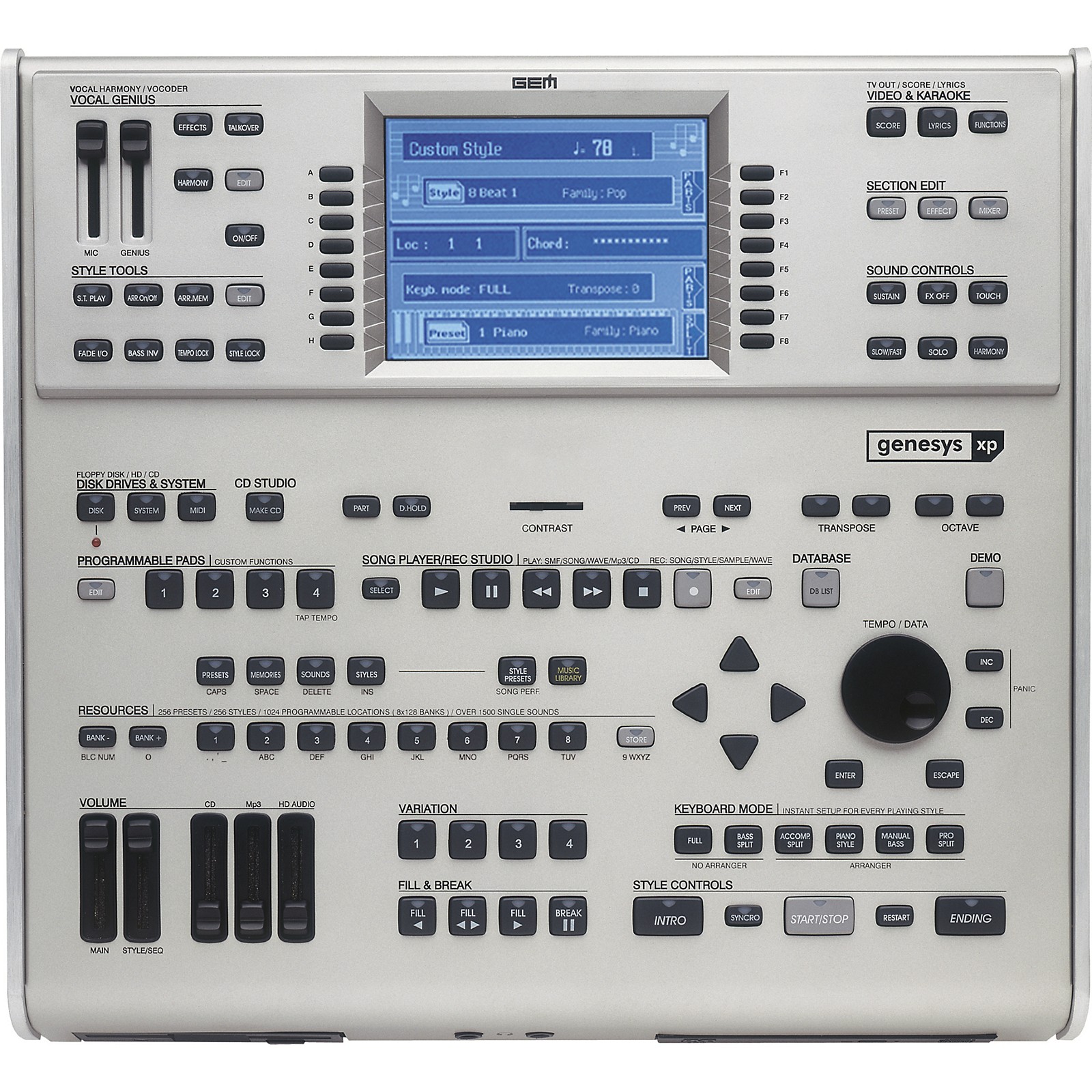 Gem Genesys XP Professional Multimedia Tabletop Workstation | Musician ...