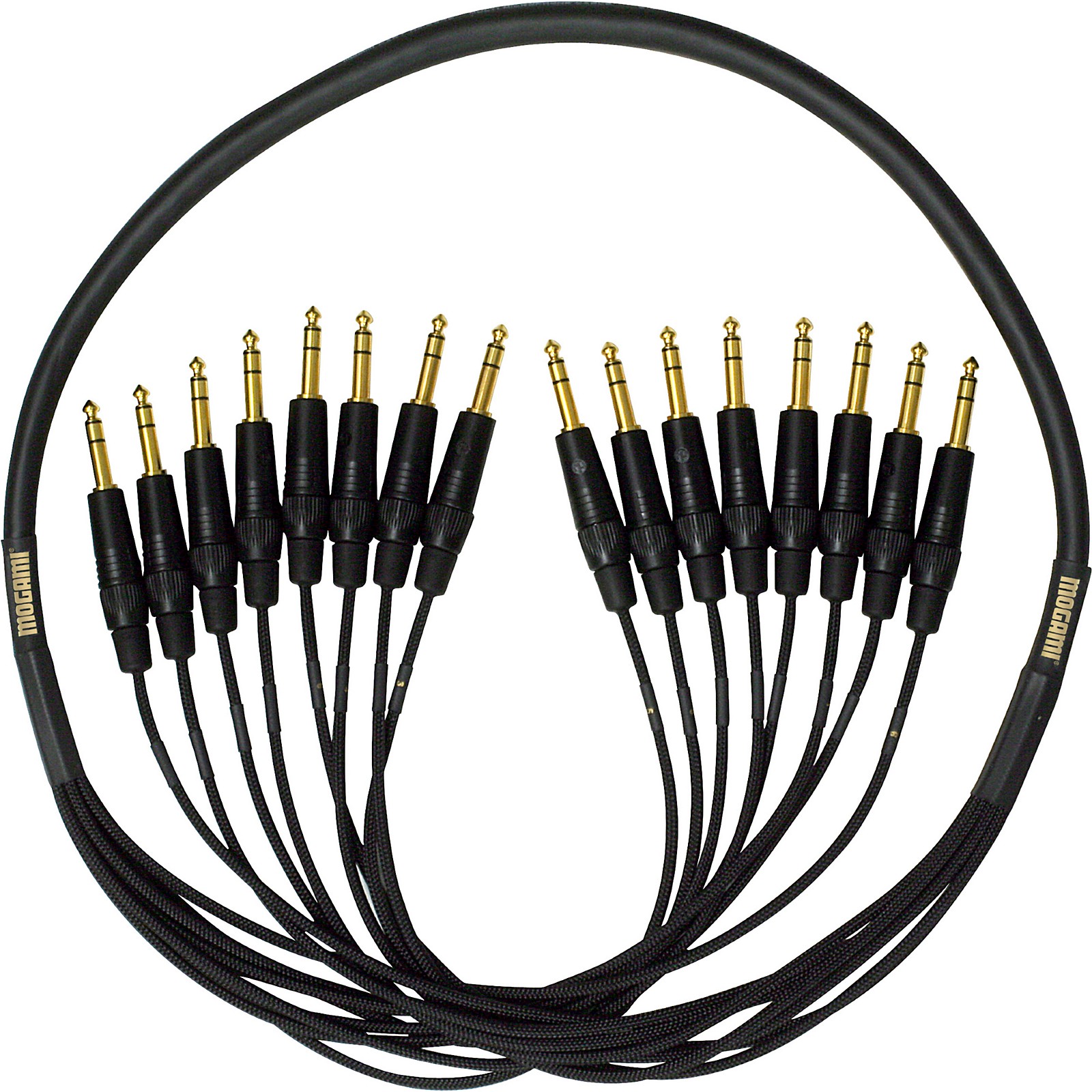 Mogami Gold 8 Channel TRS-TRS Snake Cable 20 ft. | Musician's Friend