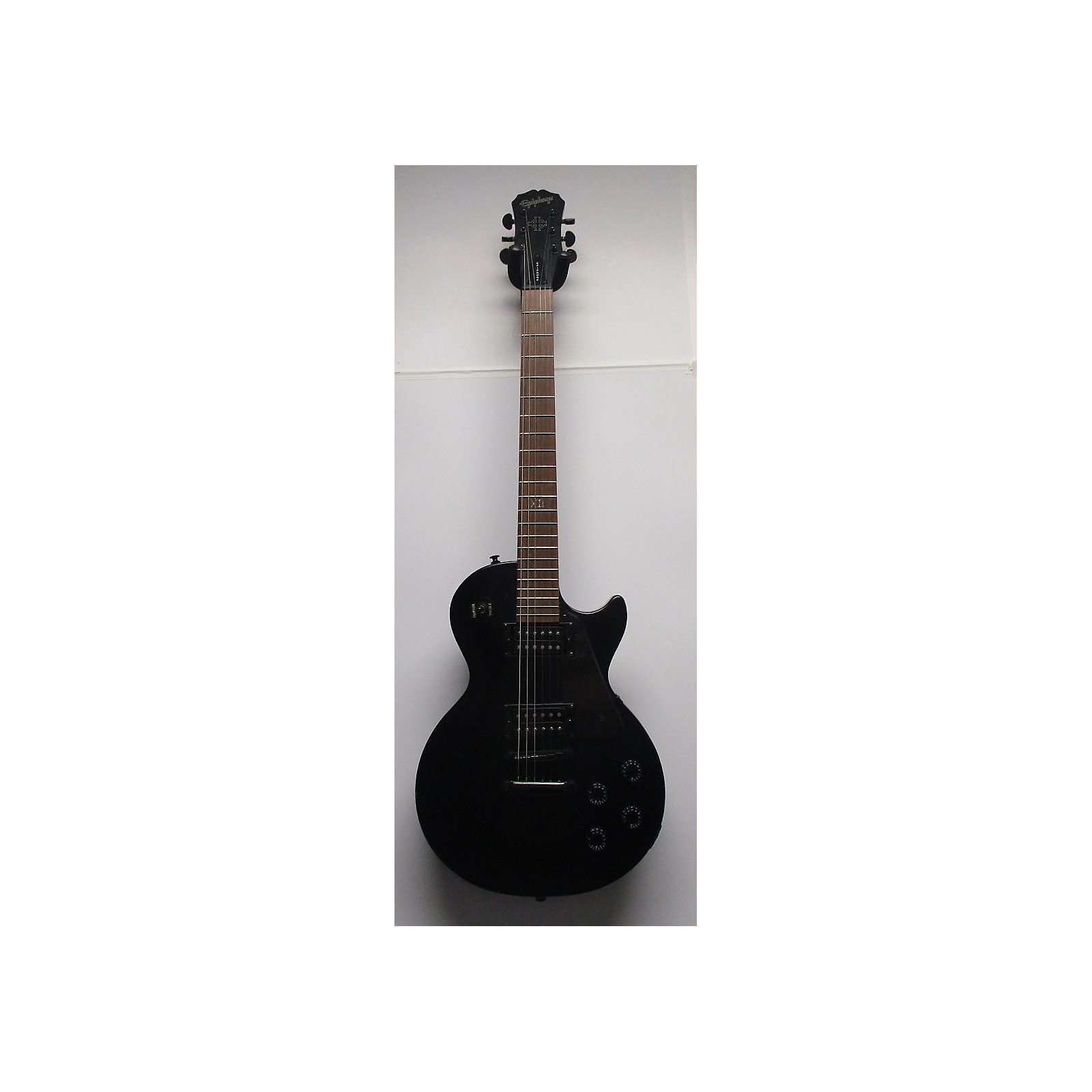 Epiphone Gothic Les Paul Studio Solid Body Electric Guitar | Musician's ...