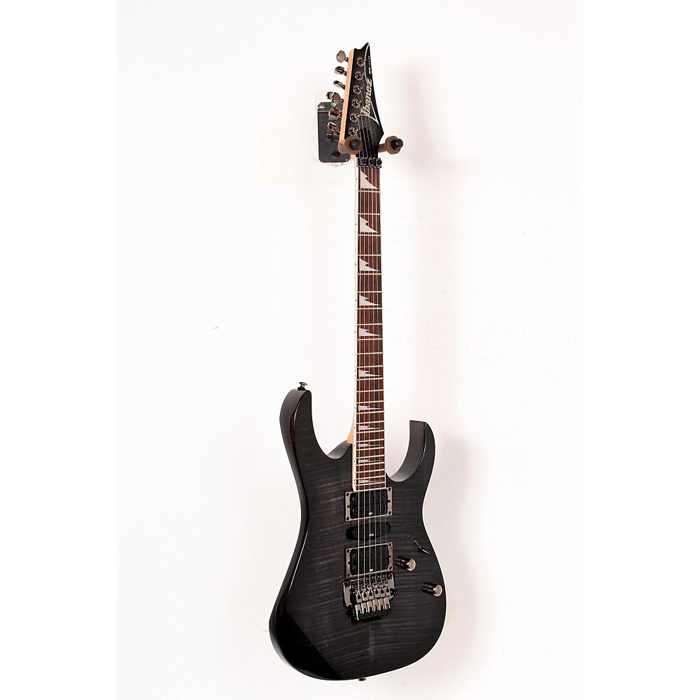 Used Ibanez Rg470fm Flamed Maple Top Electric Guitar Transparent Gray ...