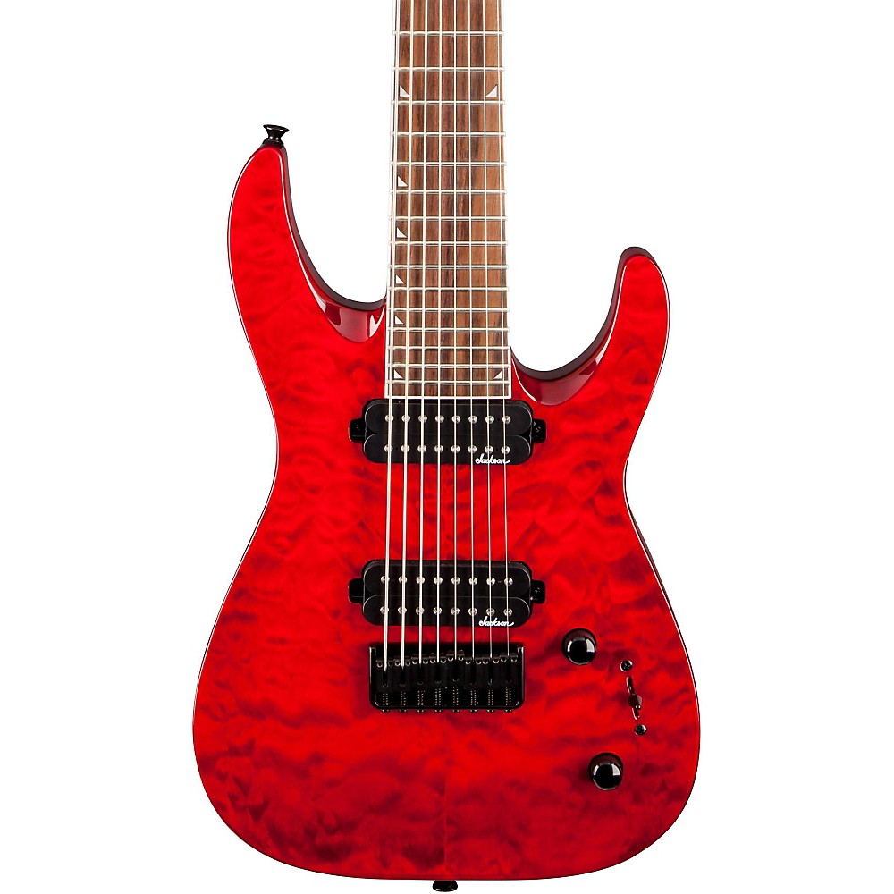 Jackson Js32-8q Dinky Dka Quilted Maple Top 8-string Electric Guitar ...