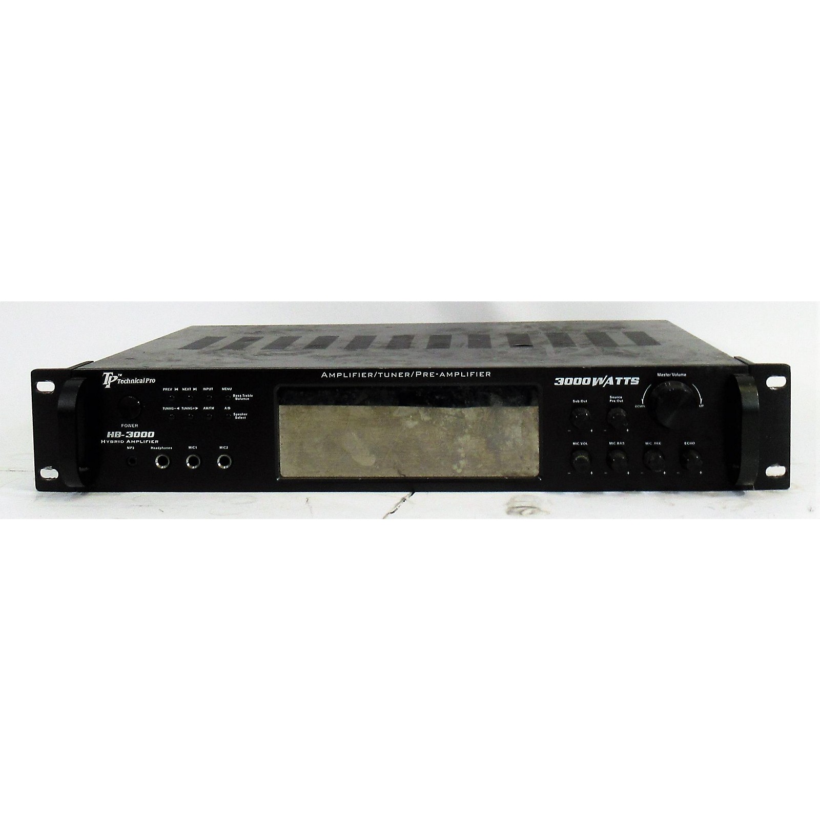 Used Technical Pro HB-3000 Power Amp | Musician's Friend
