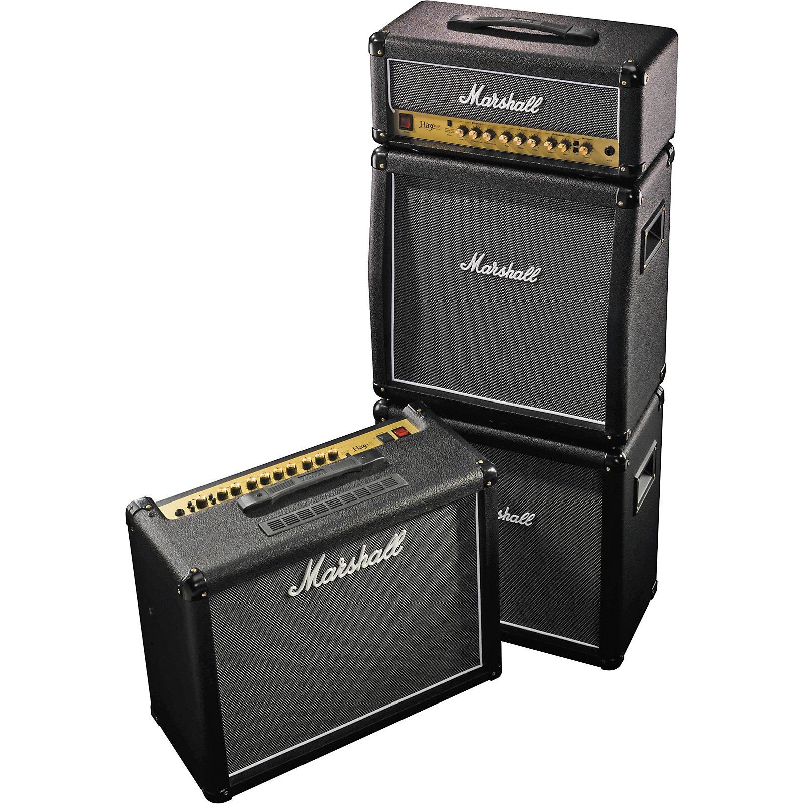 Marshall Haze MHZ15 and MHZ112 Half Stack | Musician's Friend