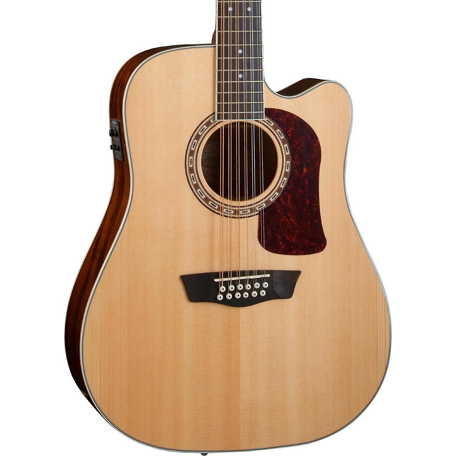 Washburn Heritage Series HD10SCE12 12-String Acoustic-Electric Cutaway ...