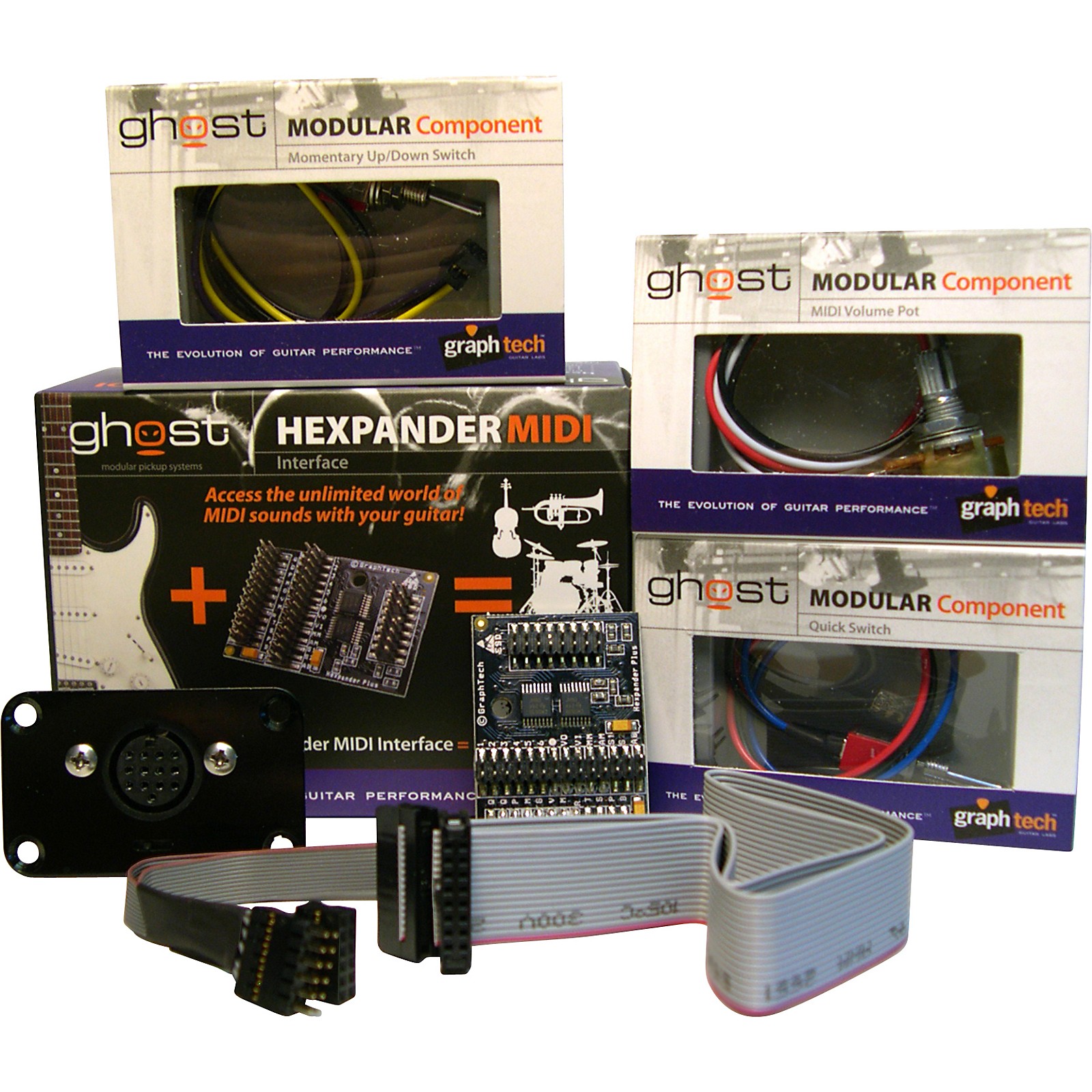 Graph Tech Hexpander MIDI Interface Kit | Musician's Friend