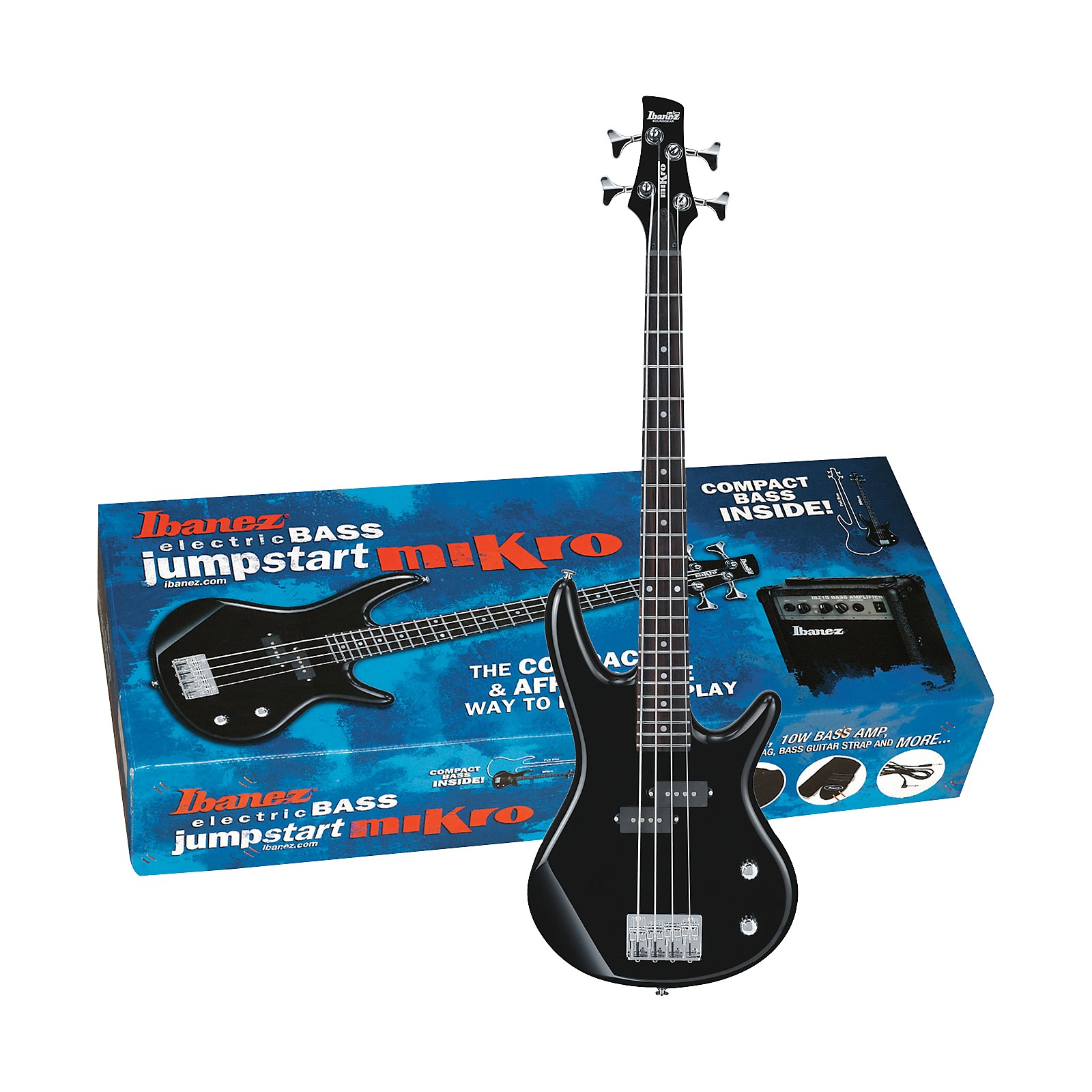 Ibanez IJMB15 Mikro Electric Bass Pack | Musician's Friend
