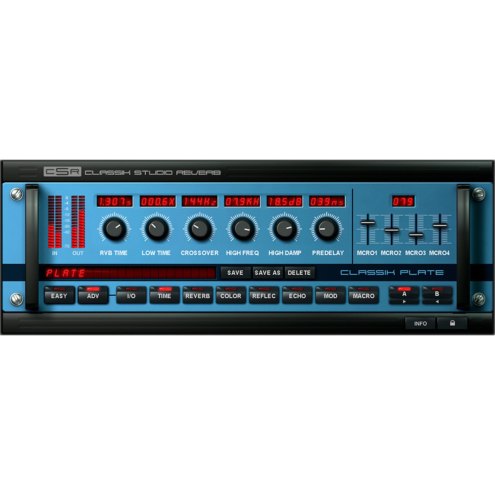 IK Multimedia IK Classik Studio Reverb (CSR) Software Download ...