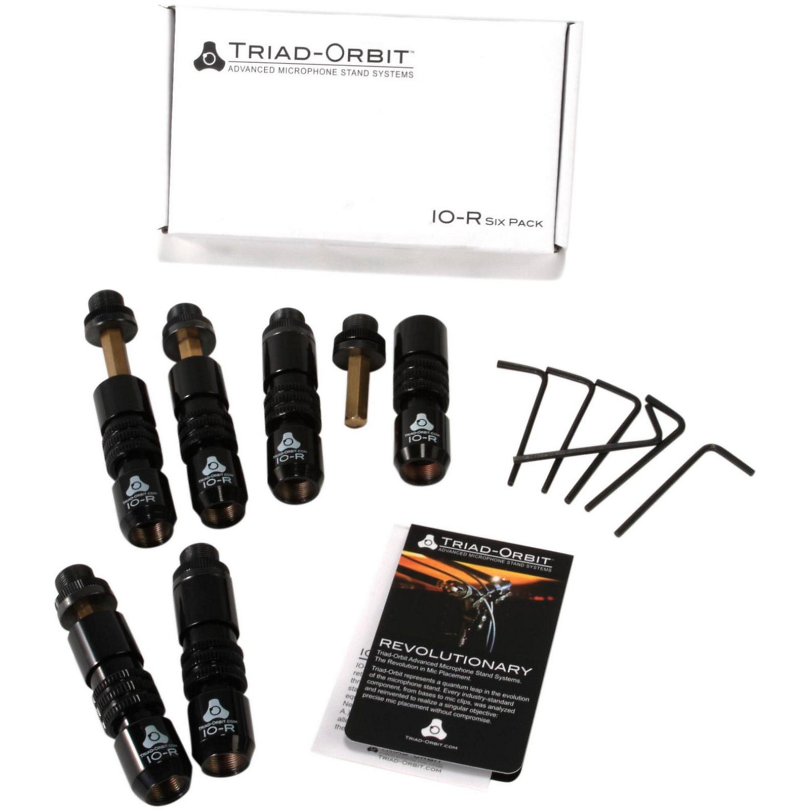 Triad-Orbit IO-R/6 Retrofit Quick-Change Coupler, Six Pack | Musician's ...