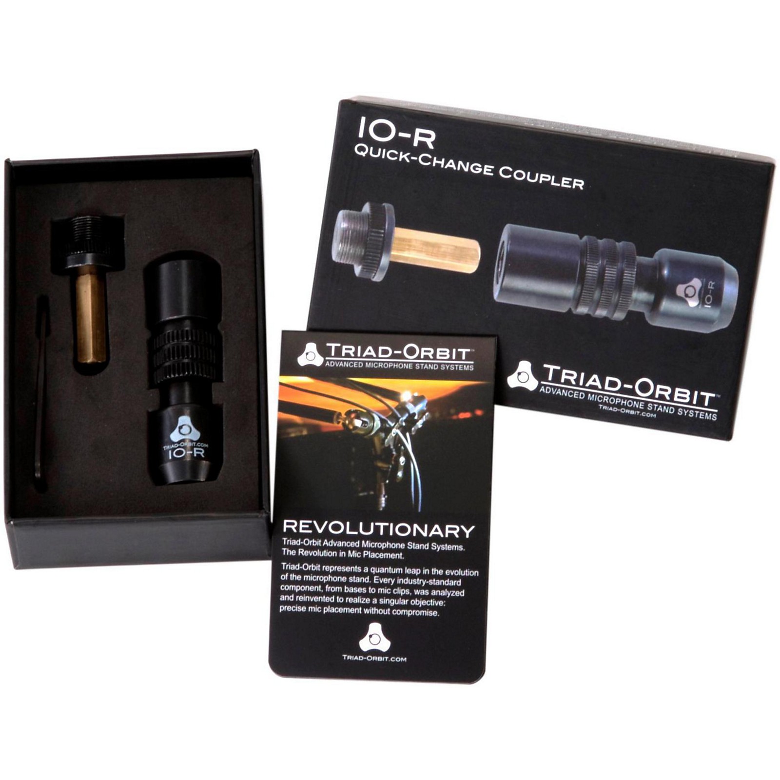 Triad-Orbit IO-R Retrofittable Quick-Change Coupler | Musician's Friend