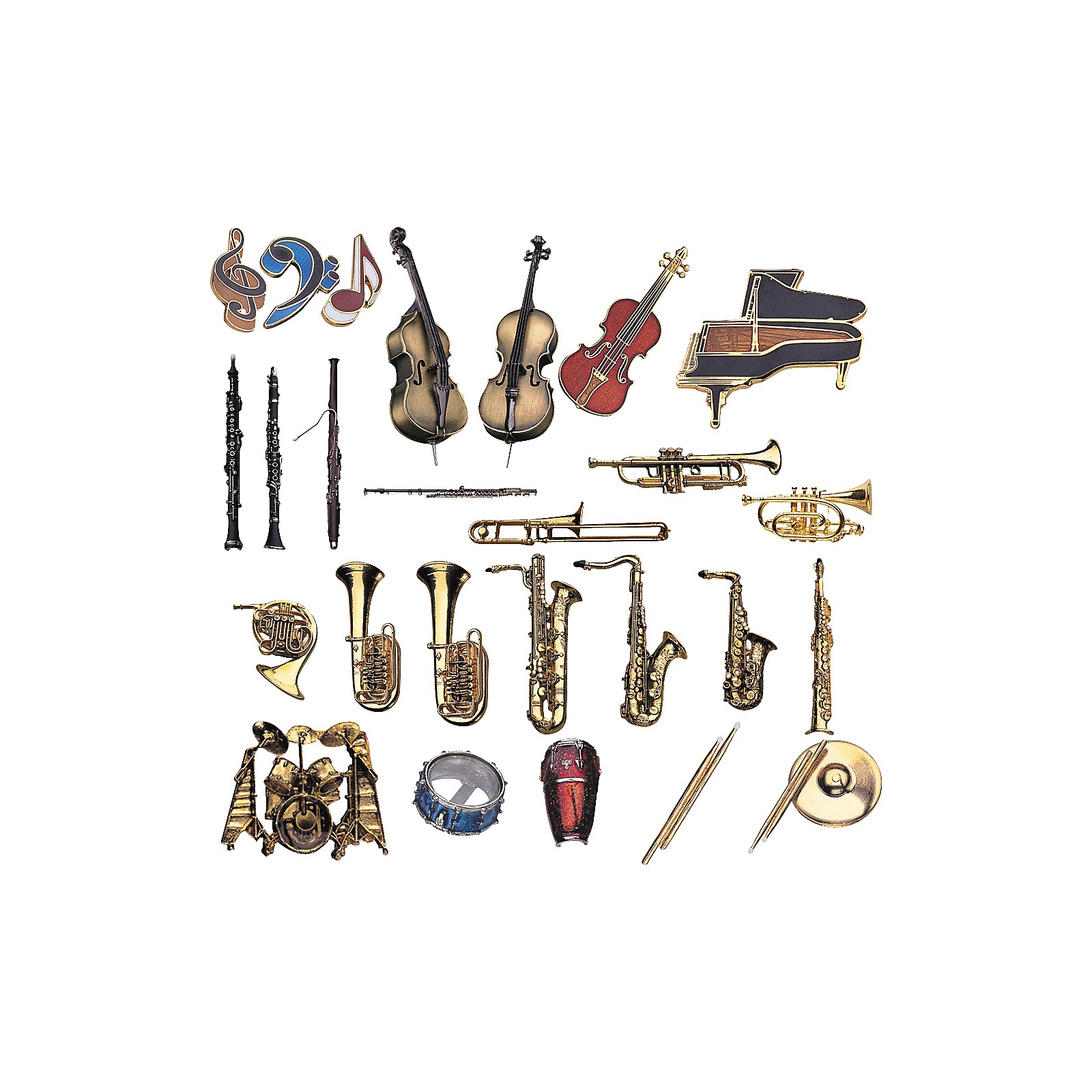 Future Primitive Instrument Lapel Pins | Musician's Friend