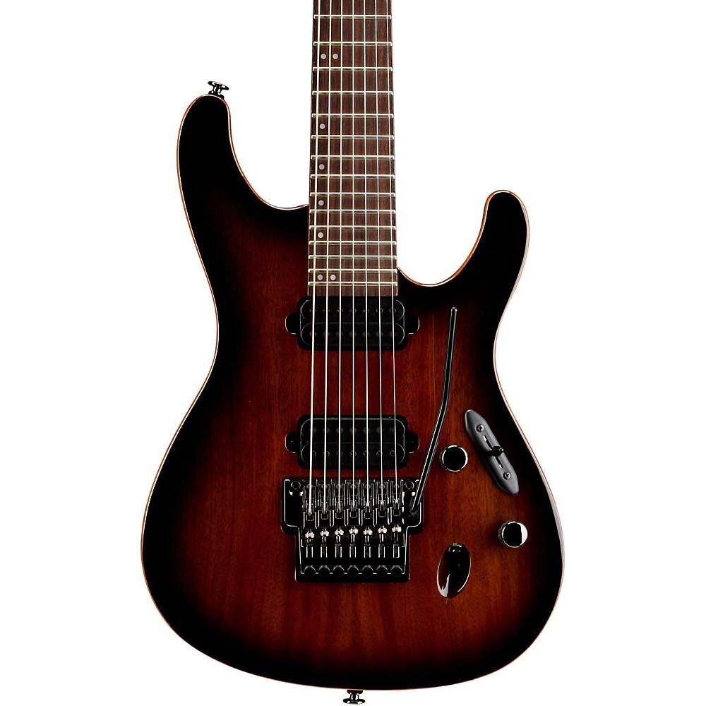 Ibanez S5527 Prestige S Series 7 String Electric Guitar Transparent ...