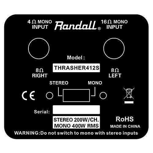 Randall Thrasher 4×12 Cabinet | Cabinets Matttroy
