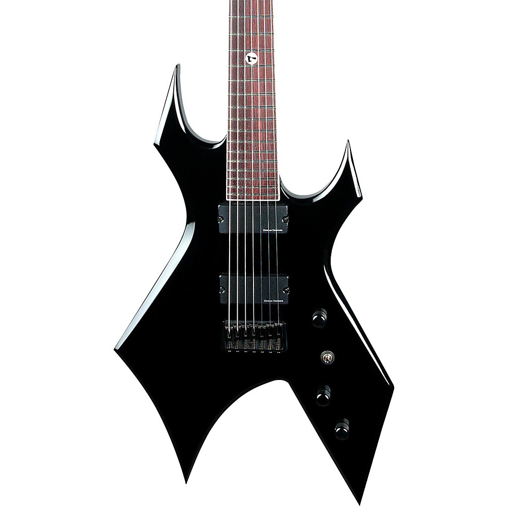 B.c. Rich Warlock Lucky 7 7-string Electric Guitar Black | Myopia