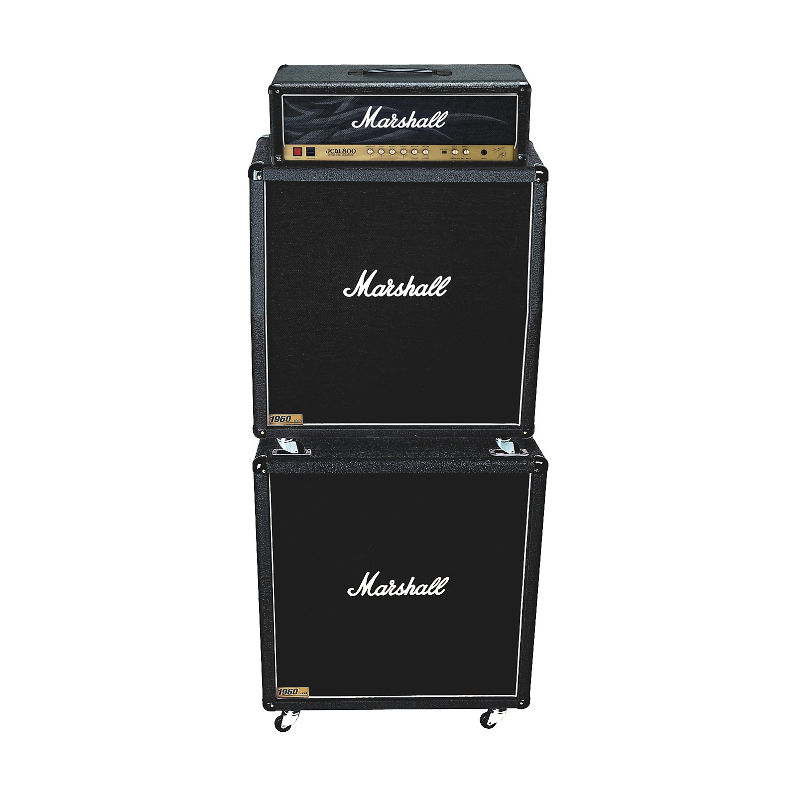 Marshall JCM800 2203KK, 1960A, and 1960B Tube Guitar Full Stack ...