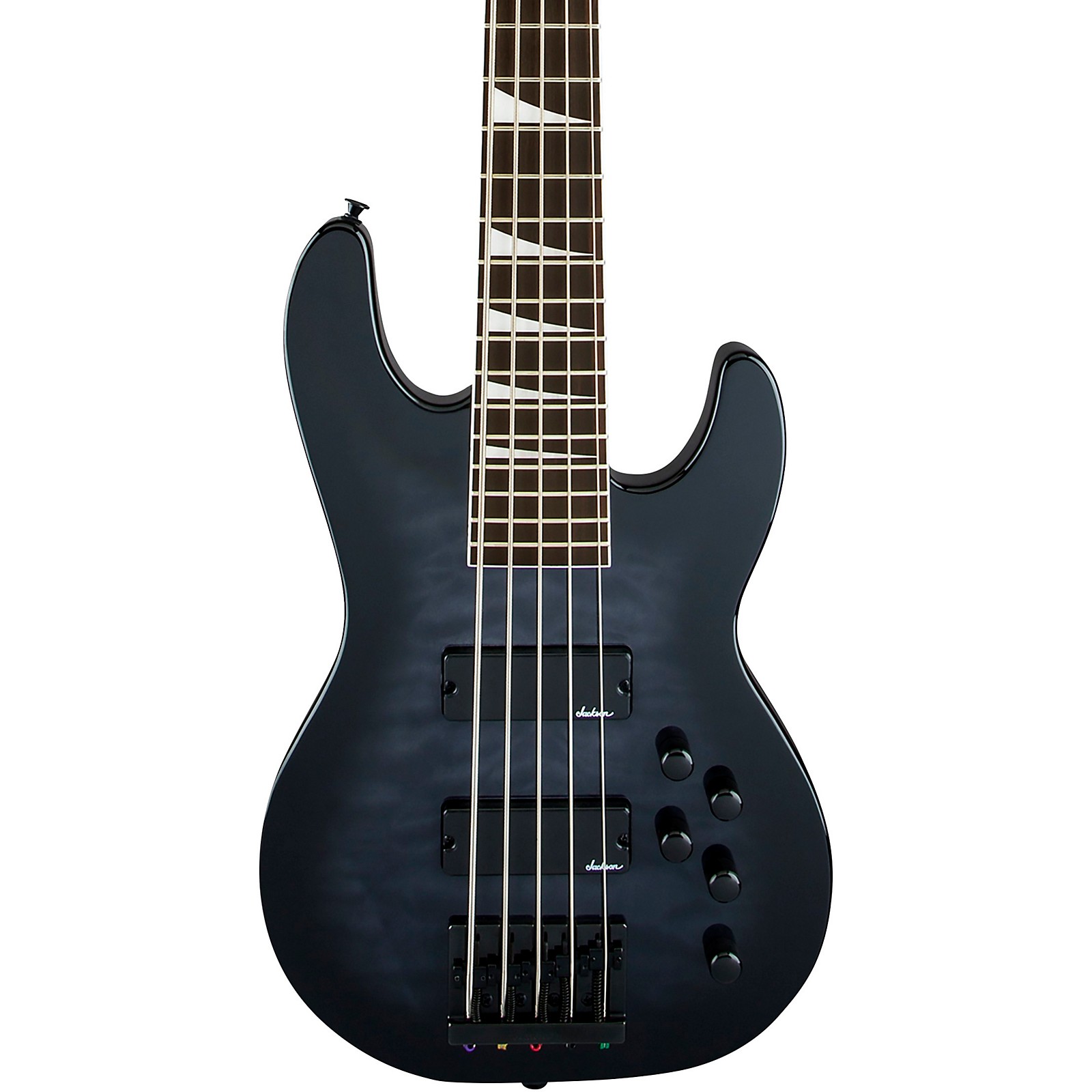 Jackson JS Series Concert Bass JS3VQ 5-String Transparent Black Burst ...