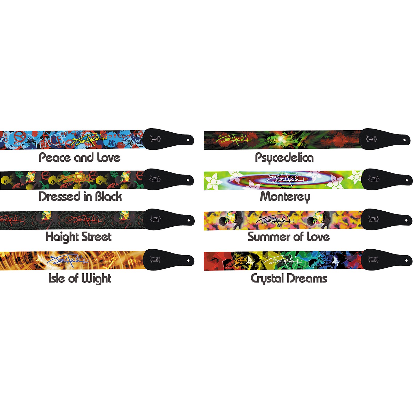 Levy's Jimi Hendrix Design Guitar Strap | Musician's Friend