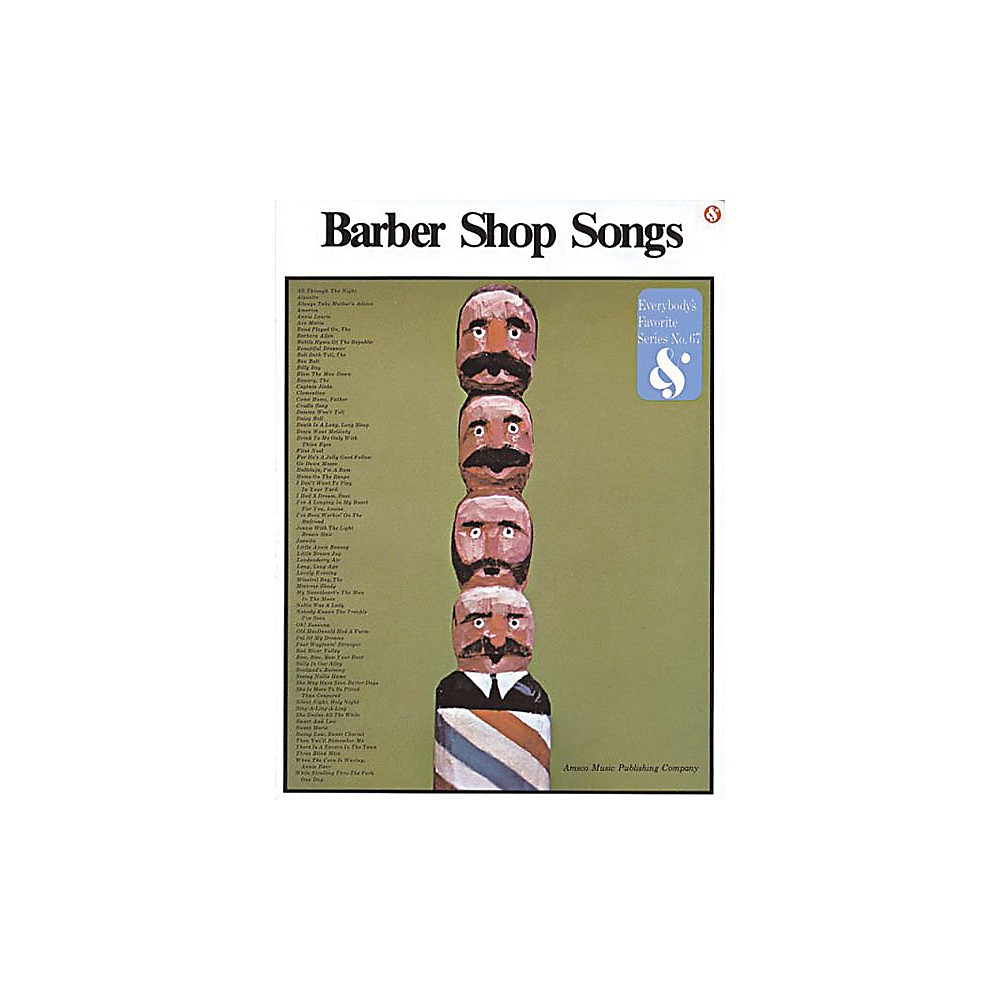 UPC 752187402701 - Music Sales Barbershop Songs Music Sales America ...
