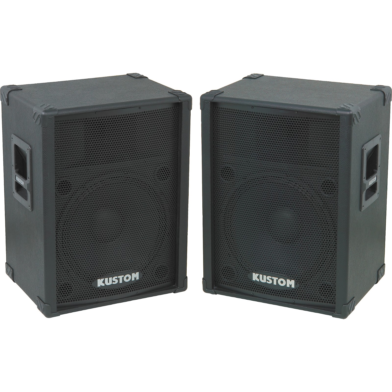 Kustom PA KPC15 15" PA Speaker Cabinet with Horn Pair | Musician's Friend