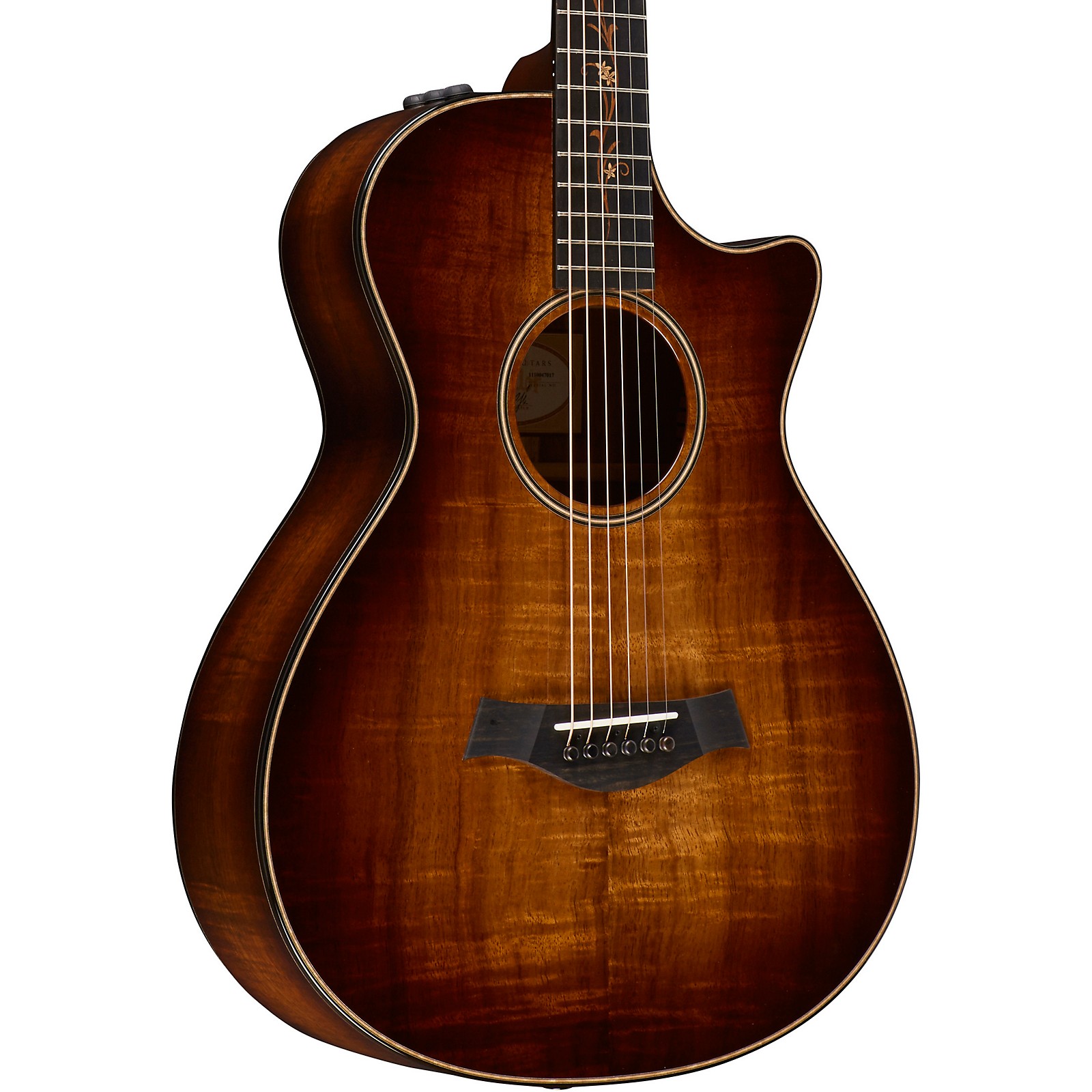 Taylor Koa Series K22ce 12-Fret Grand Concert Acoustic-Electric Guitar ...