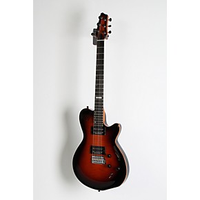 Godin LGXT AAA Flamed Maple Top Electric Guitar Transparent Blue ...