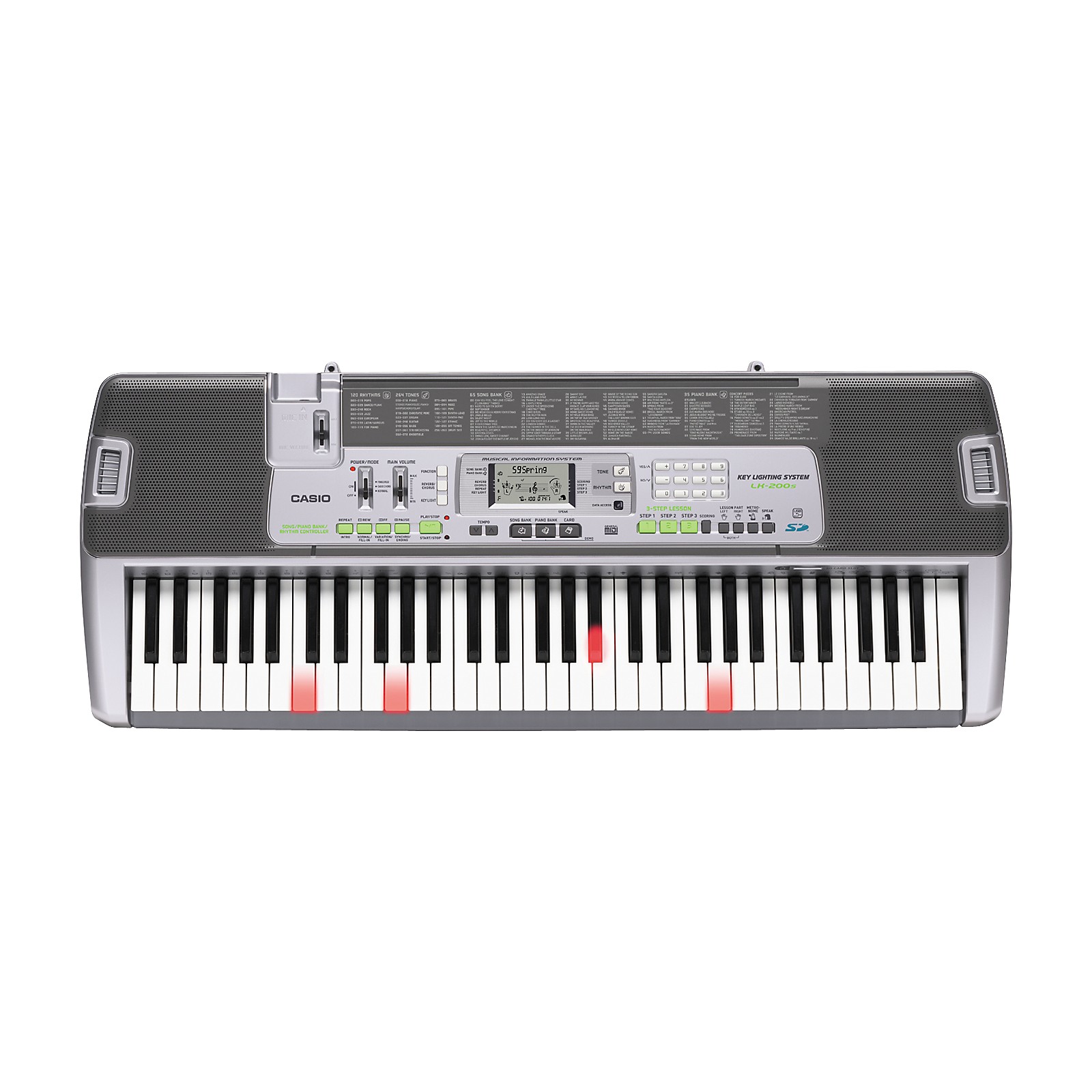 Casio LK-200S Keyboard with Illuminating Keys | Musician's Friend