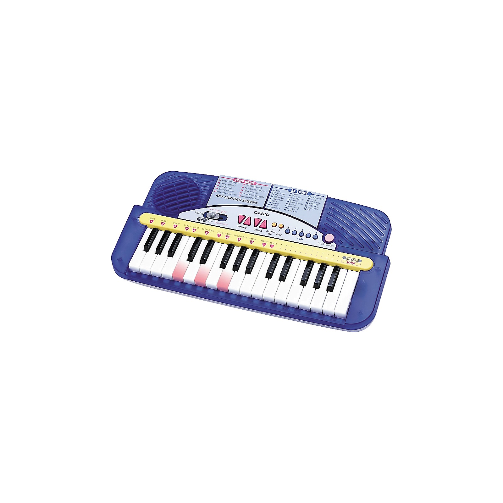 Casio LK-6 32-Key Lighted Key System Mini Keyboard | Musician's Friend