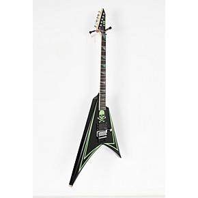 ESP LTD ALEXI 600 Greeny Alexi Laiho Signature Electric Guitar Black ...