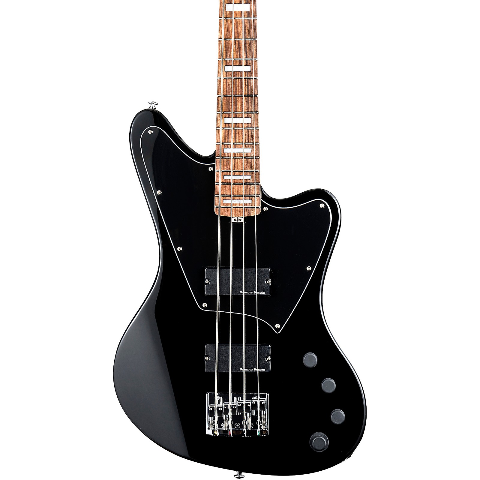 ESP LTD GB-4 Bass Black Black Pickguard | Musician's Friend