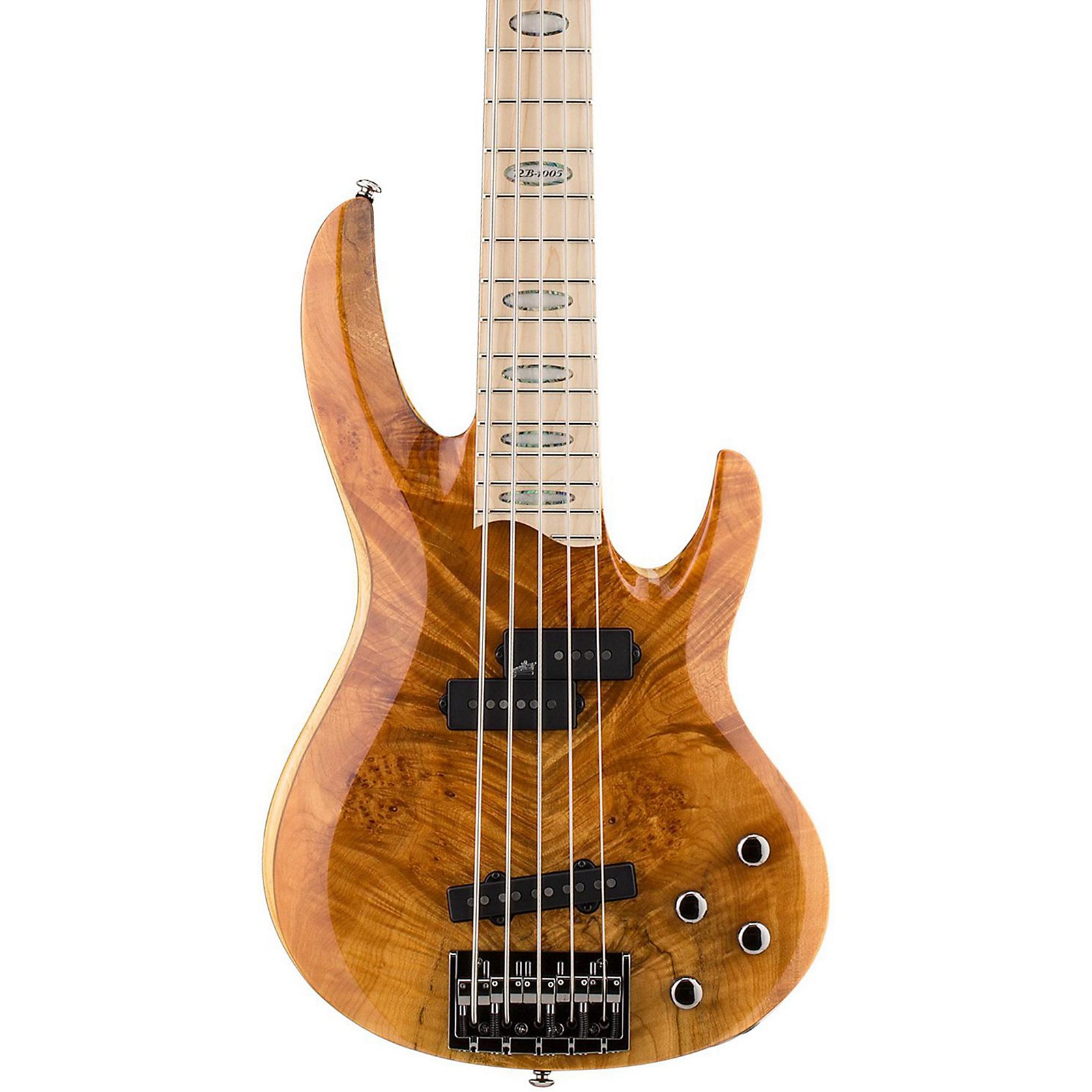 Open Box ESP LTD RB-1005 5 String Electric Bass Guitar Honey Natural ...
