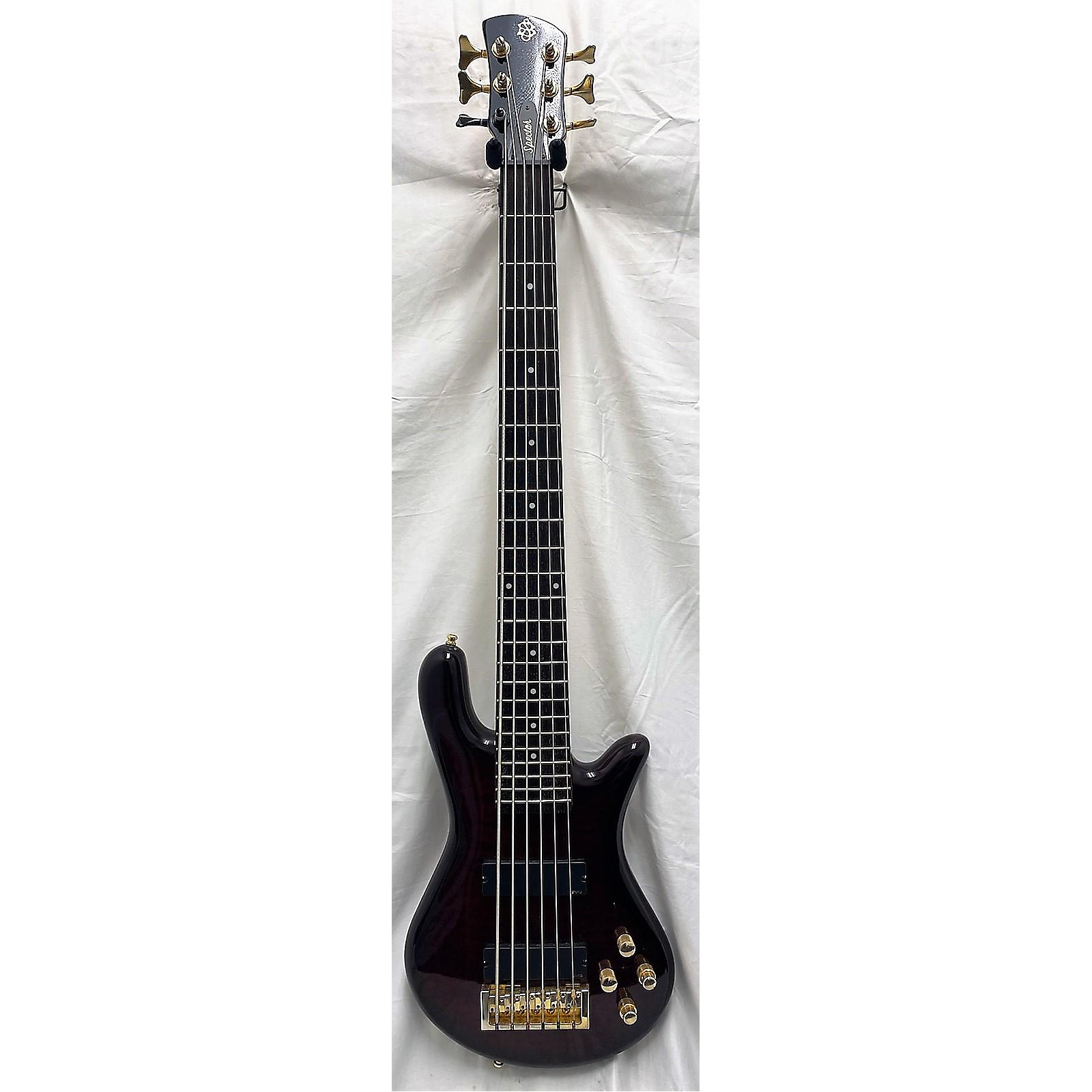 Used Spector Legend 6 Custom Electric Bass Guitar Red | Musician's Friend