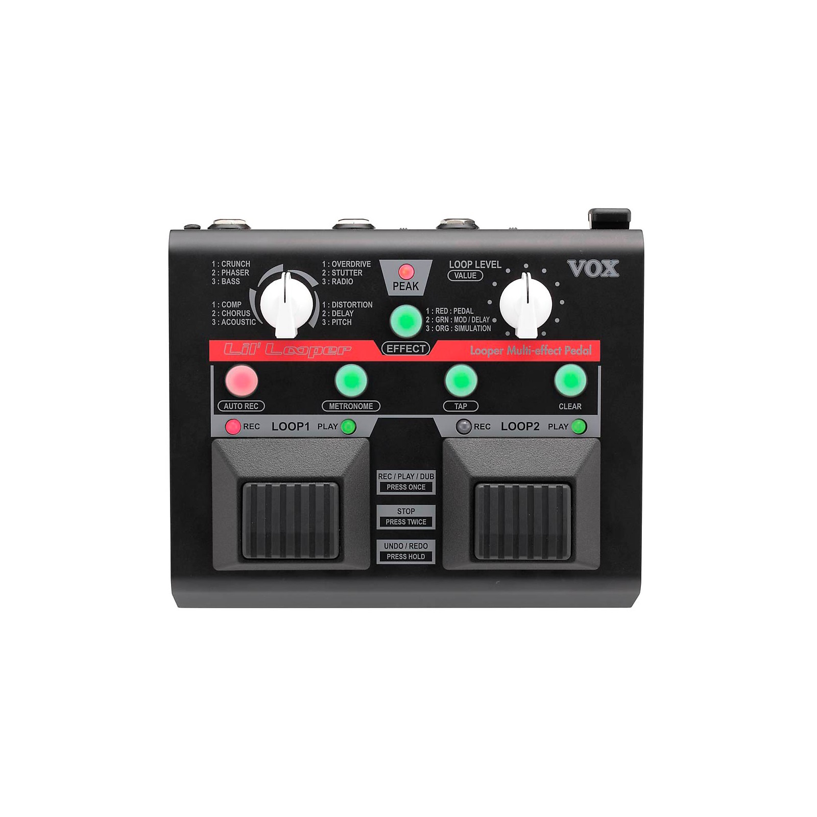 Vox Lil' Looper Guitar Multi-Effects Pedal | Musician's Friend