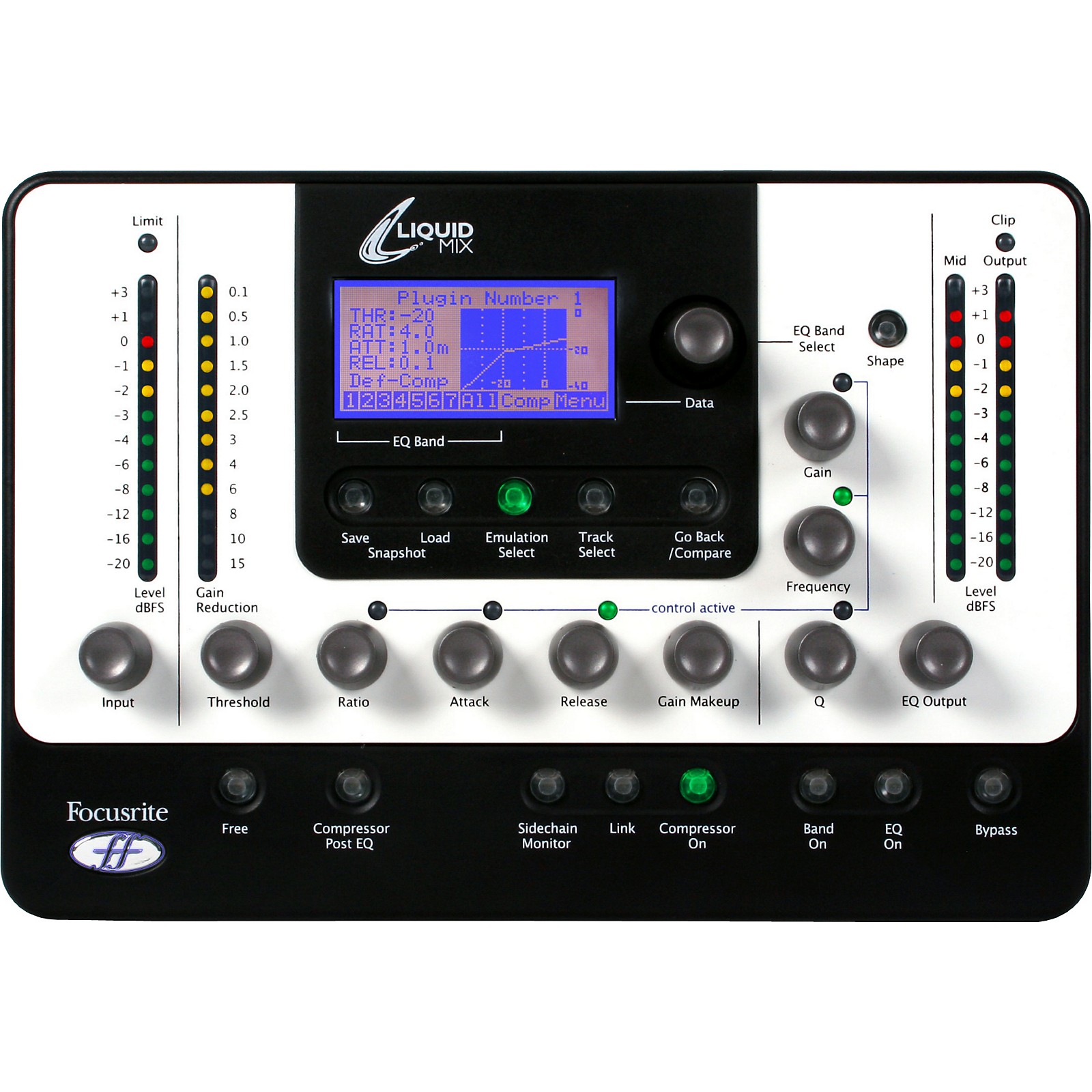 Focusrite Liquid Mix Multi-Channel FireWire Mix Processor | Musician's ...