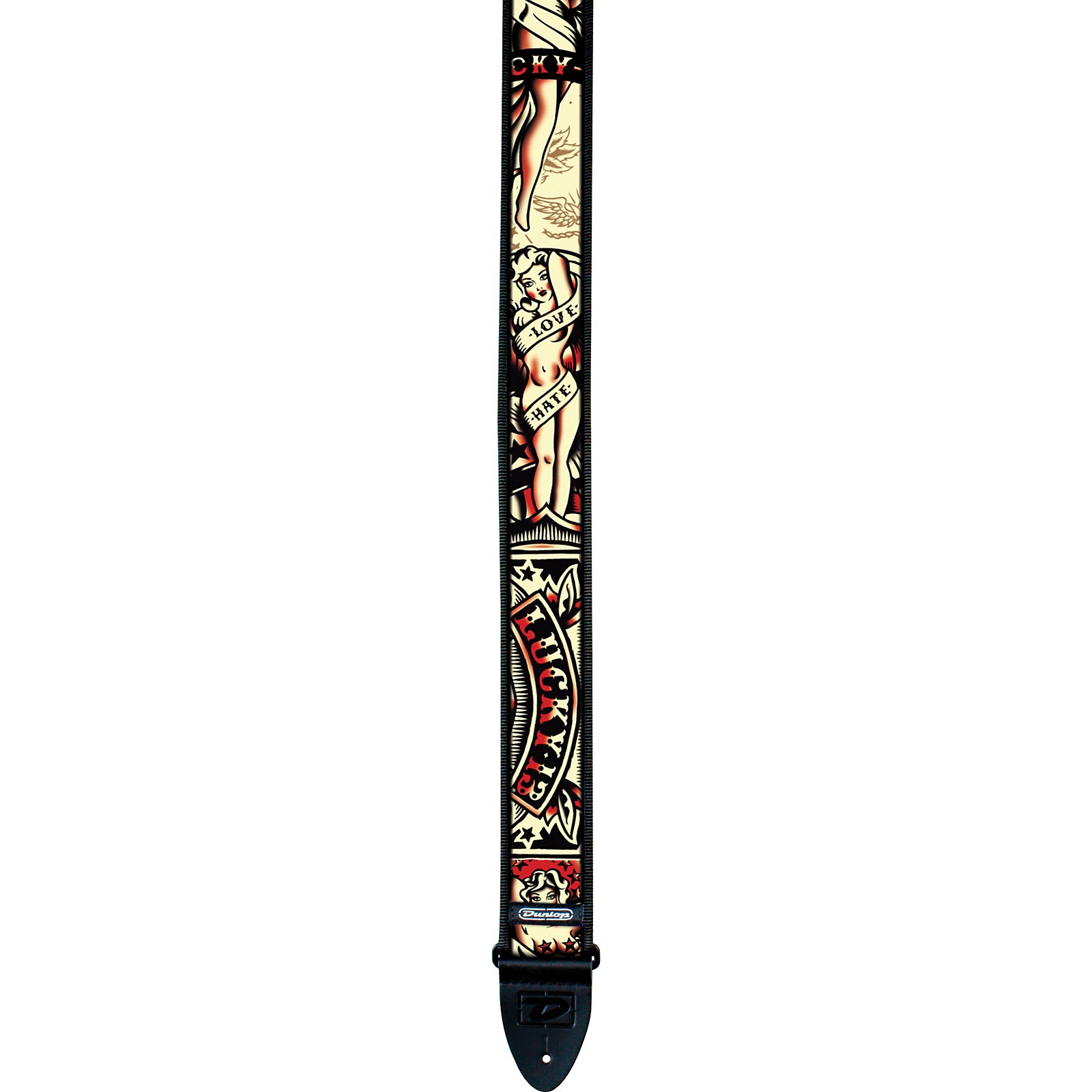 Dunlop Lucky 13 Guitar Strap - Americana | Musician's Friend
