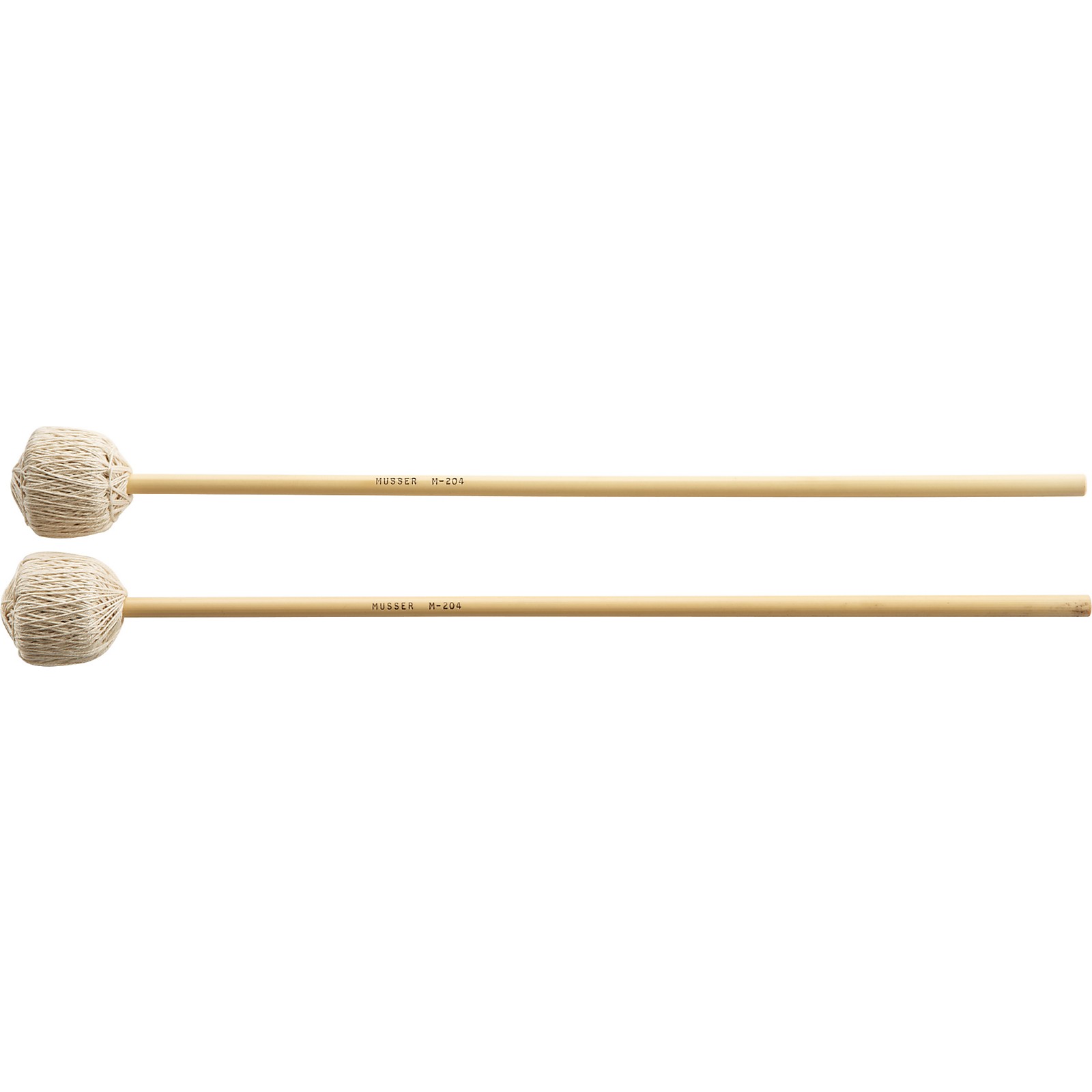 Musser M204 Soft Gray Rubber Bass Marimba Mallets | Musician's Friend