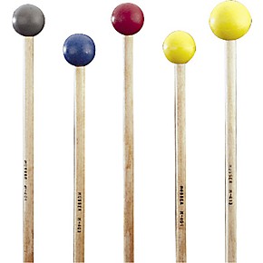 Musser M403 Medium Hard Blue Rubber Mallets | Musician's Friend