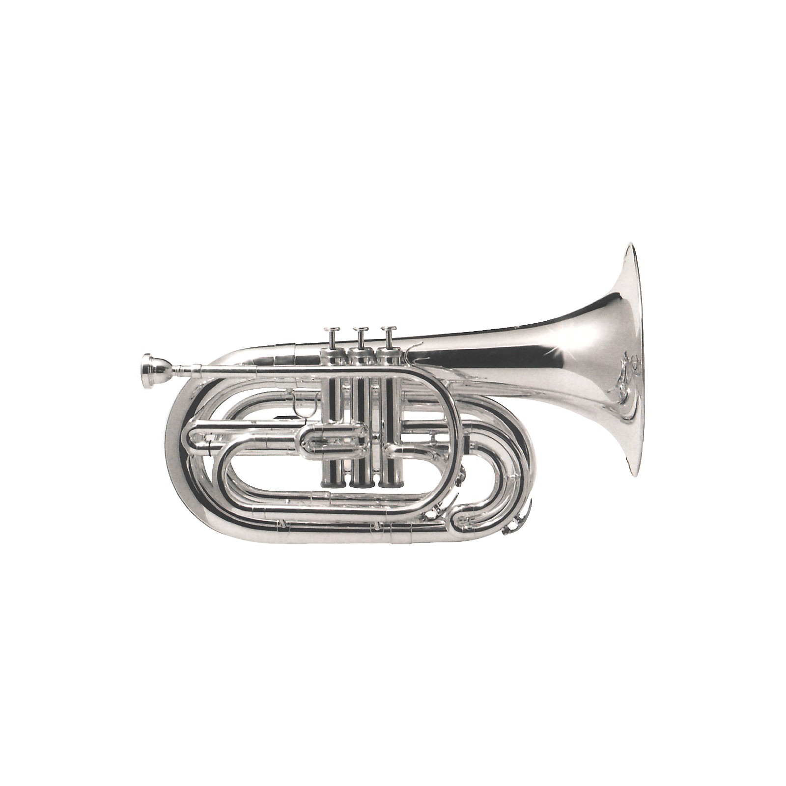 Dynasty M571S Silver Marching Baritone | Musician's Friend