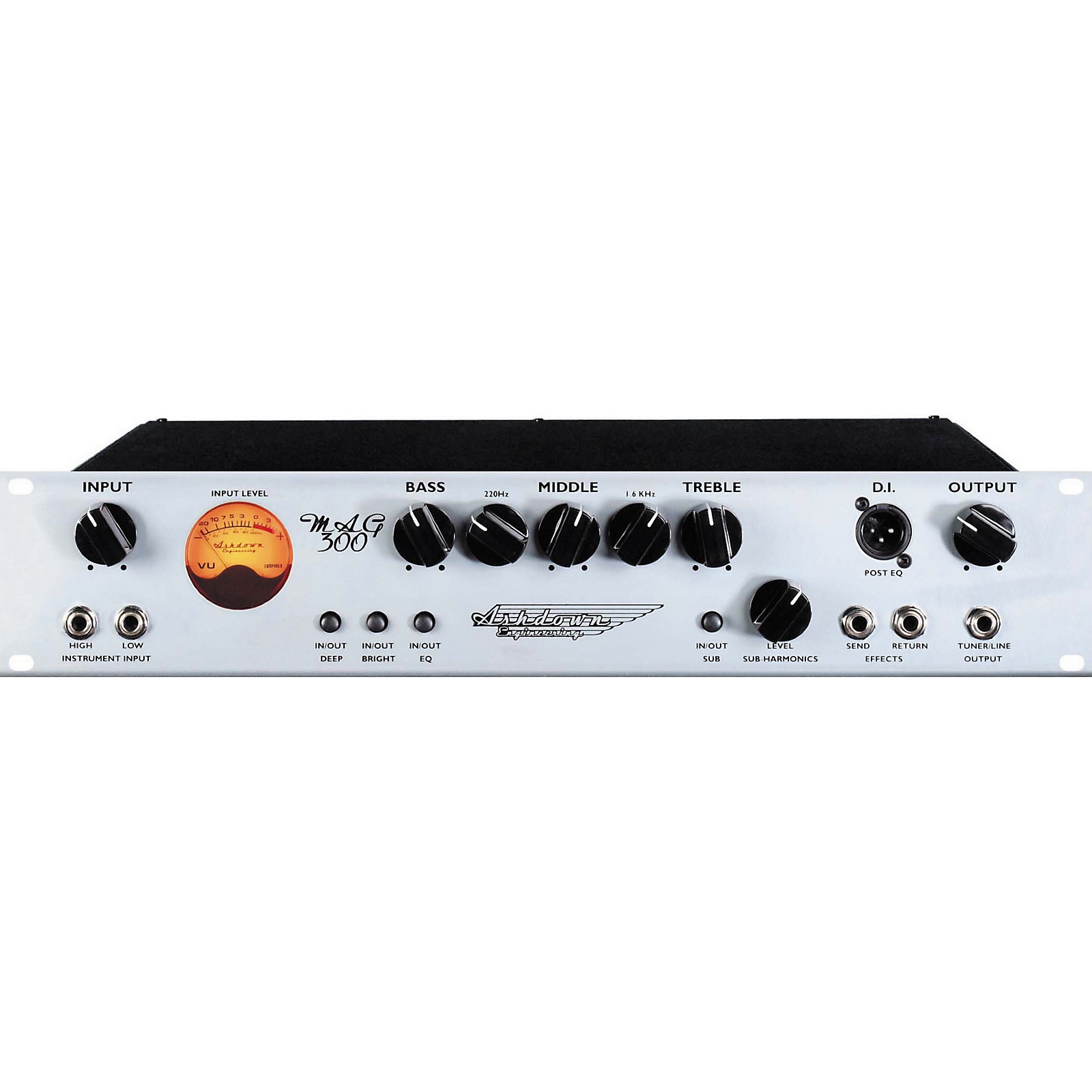 Ashdown MAG 300R 300 Watt Bass Amp Head | Musician's Friend